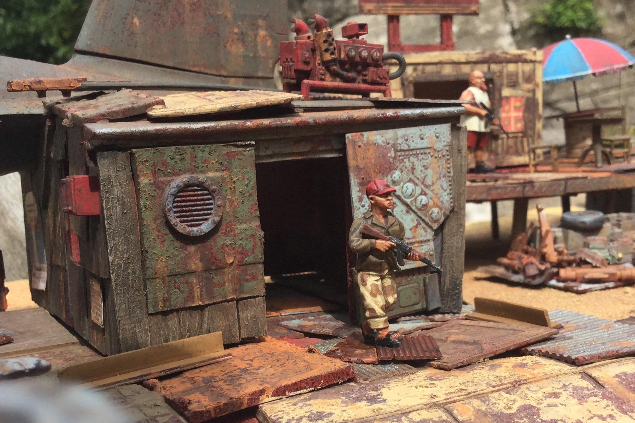 Fallout, Future Wars, Post Apocalypse, Rust, Terrain - Junktown Housing ...