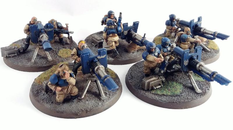 Astra Militarum, Guardsmen, Heavy Weapon Team, Hwt, Imperial Guard ...