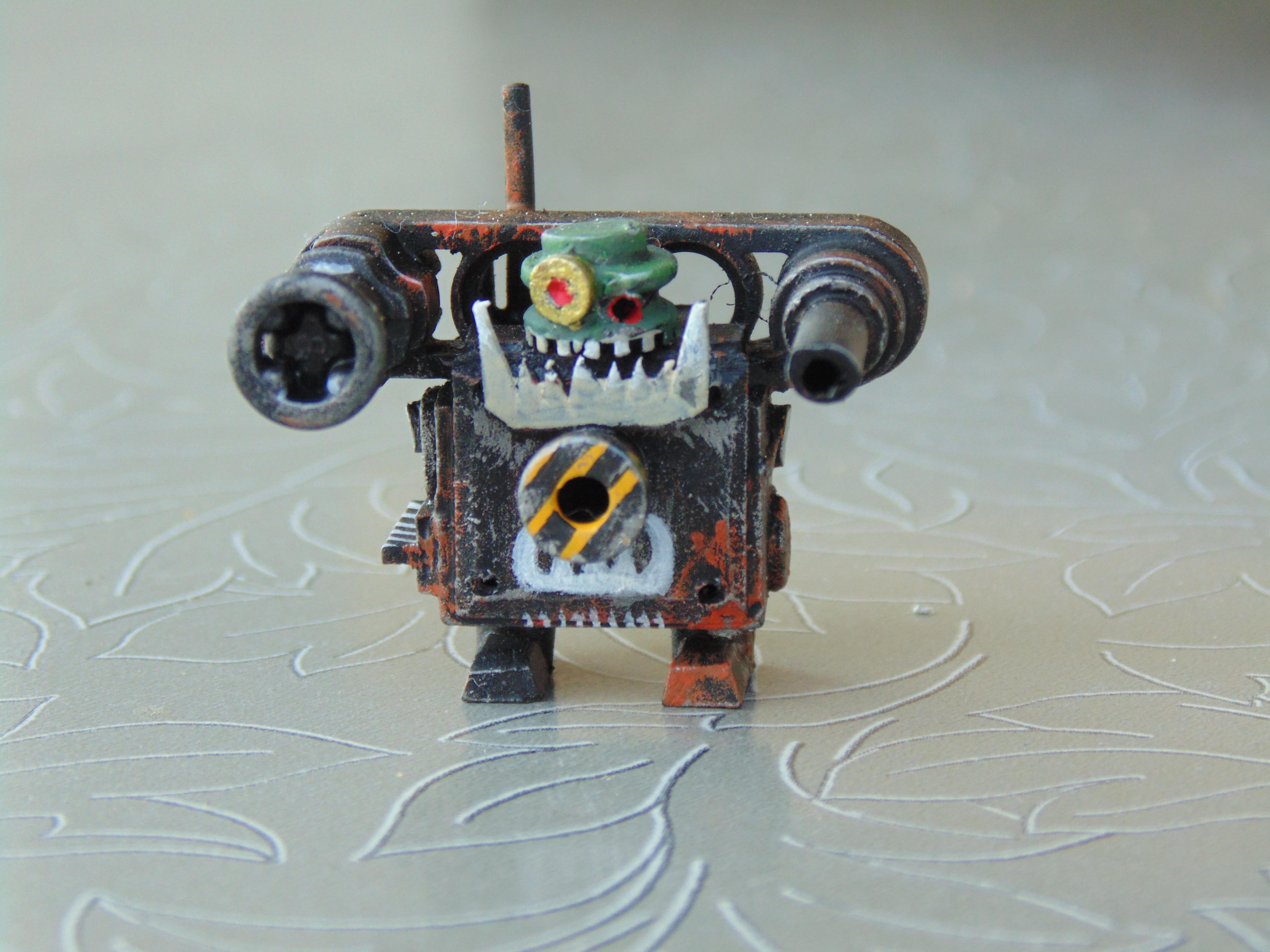 6mm, Conversion, Epic, Gargant, Green, Oldhammer, Orks, Scratch ...