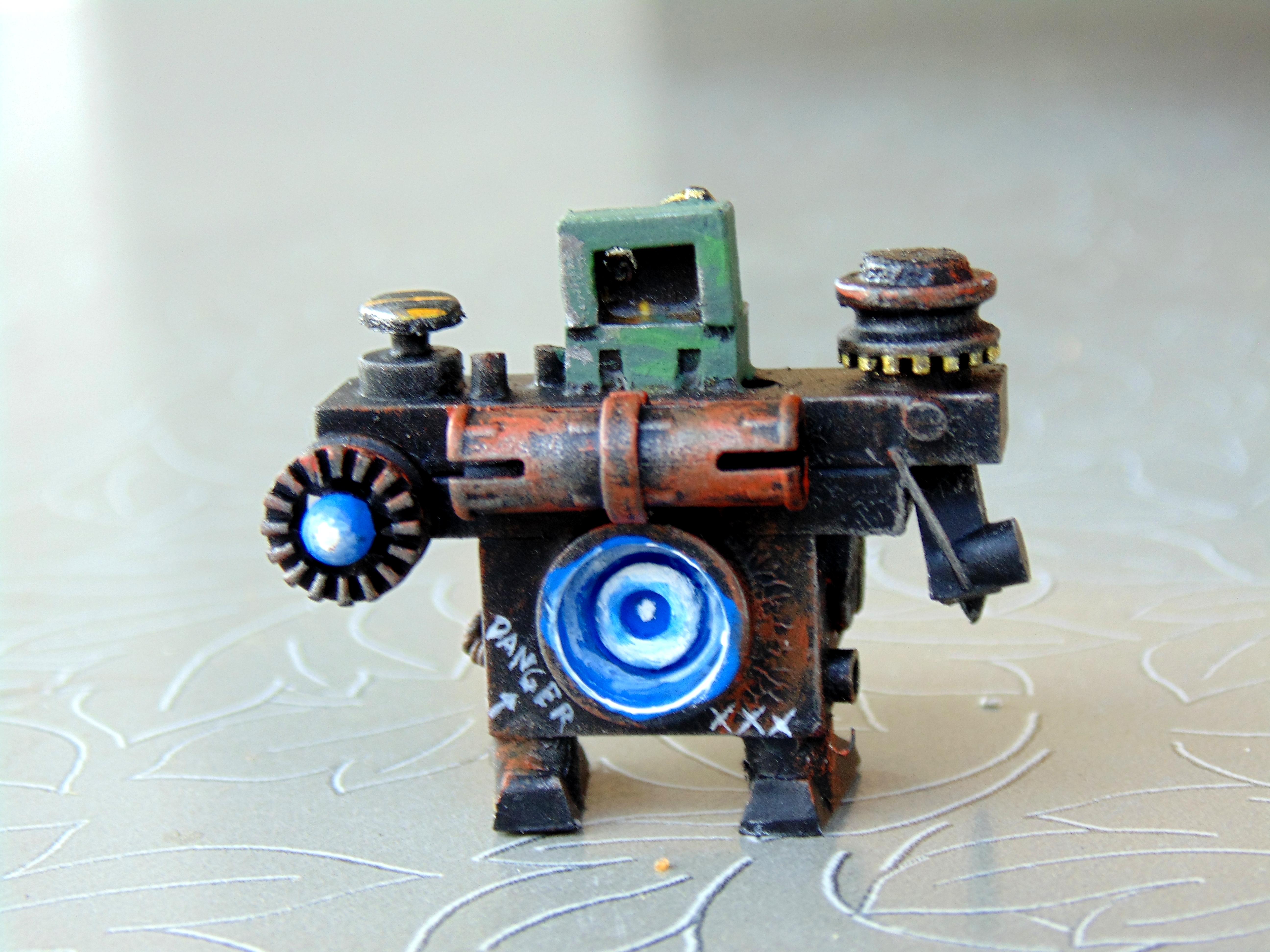 6mm, Conversion, Epic, Gargant, Green, Oldhammer, Orks, Scratch ...