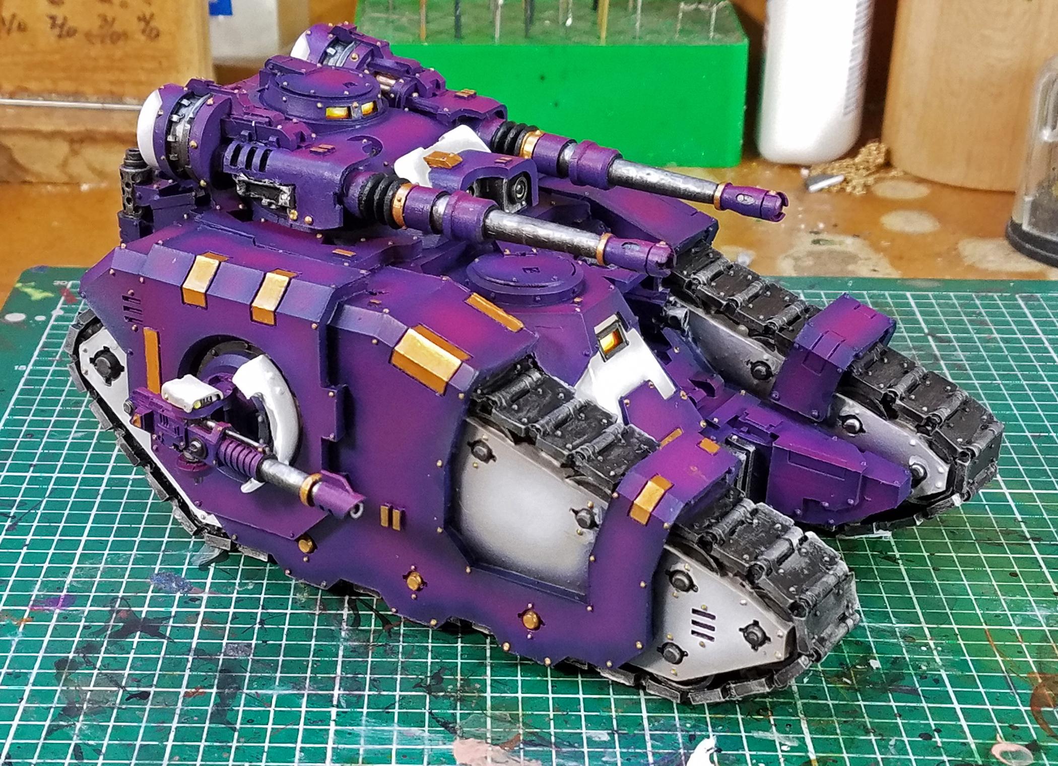 30k, Emperor's Children, Sicaran Battle Tank, Work In Progress ...