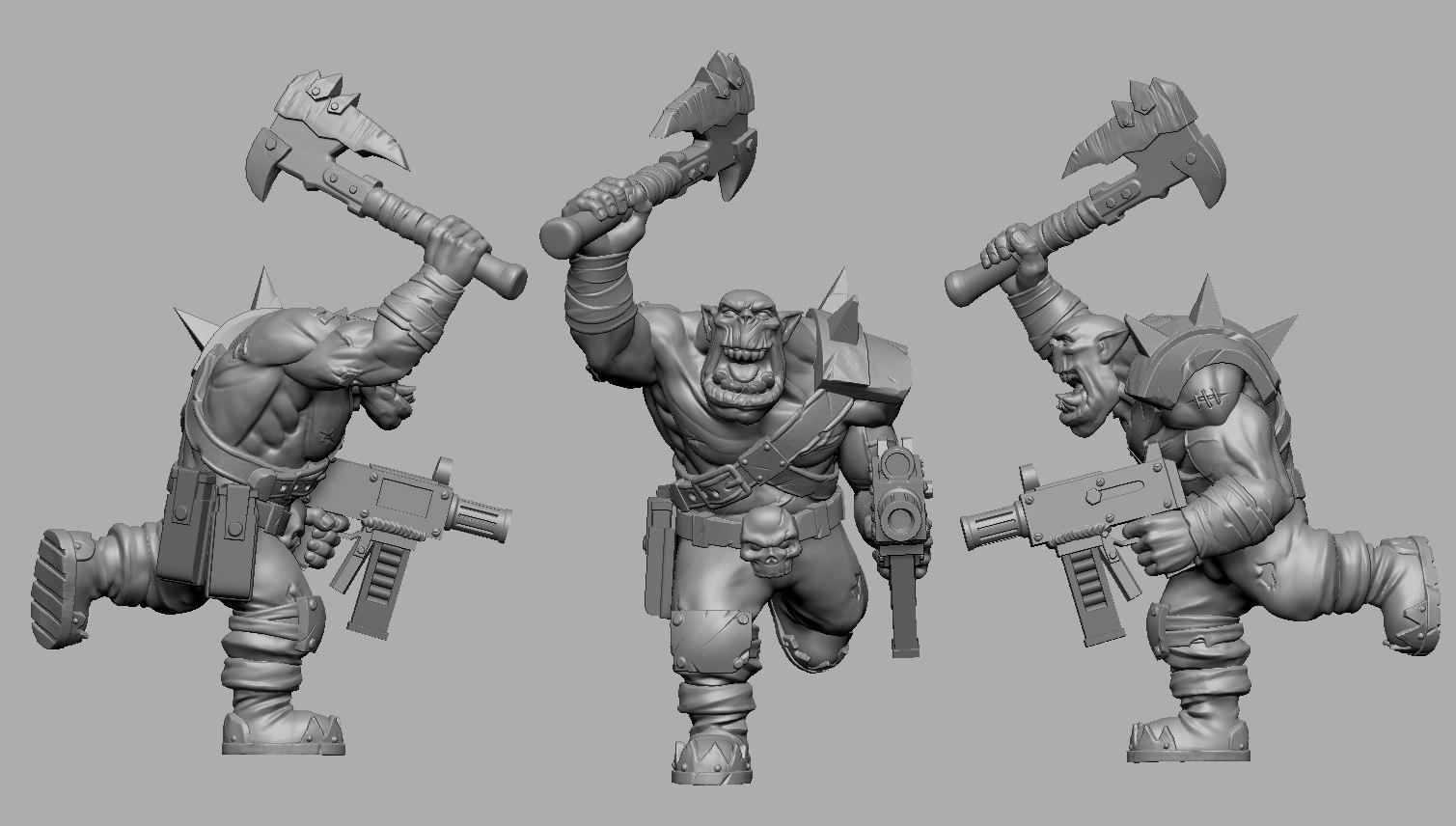 3D Model of a green mean machine - 3D Model of a green mean machine ...