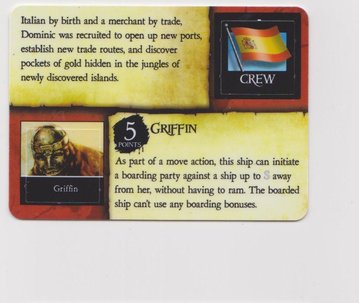 Griffin (British) ,Dominic Freda (Spanish) (1) - Griffin (British ...