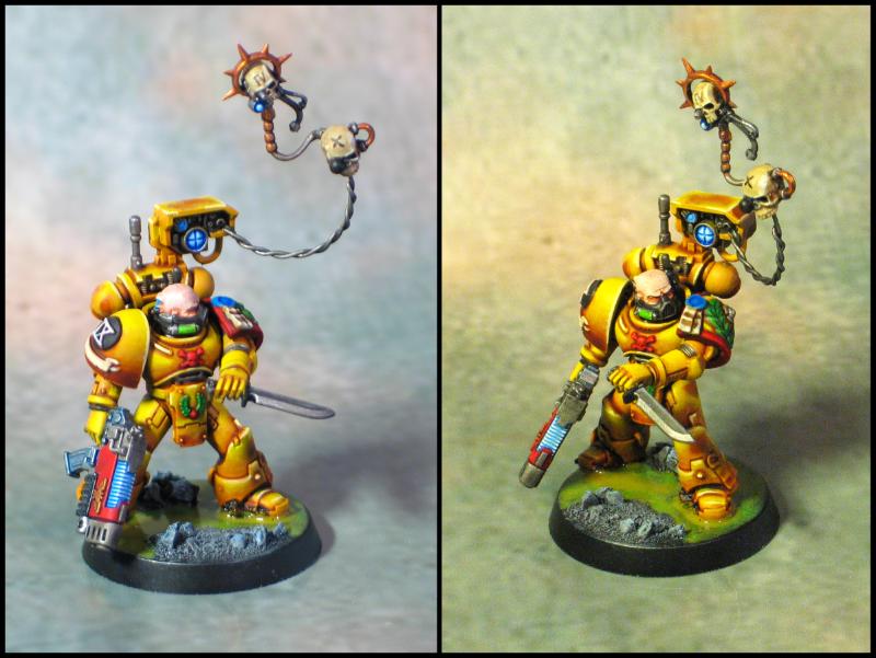 Combi-plasma, Conversion, Devastator, Imperial Fists, Sergeant, Servo ...