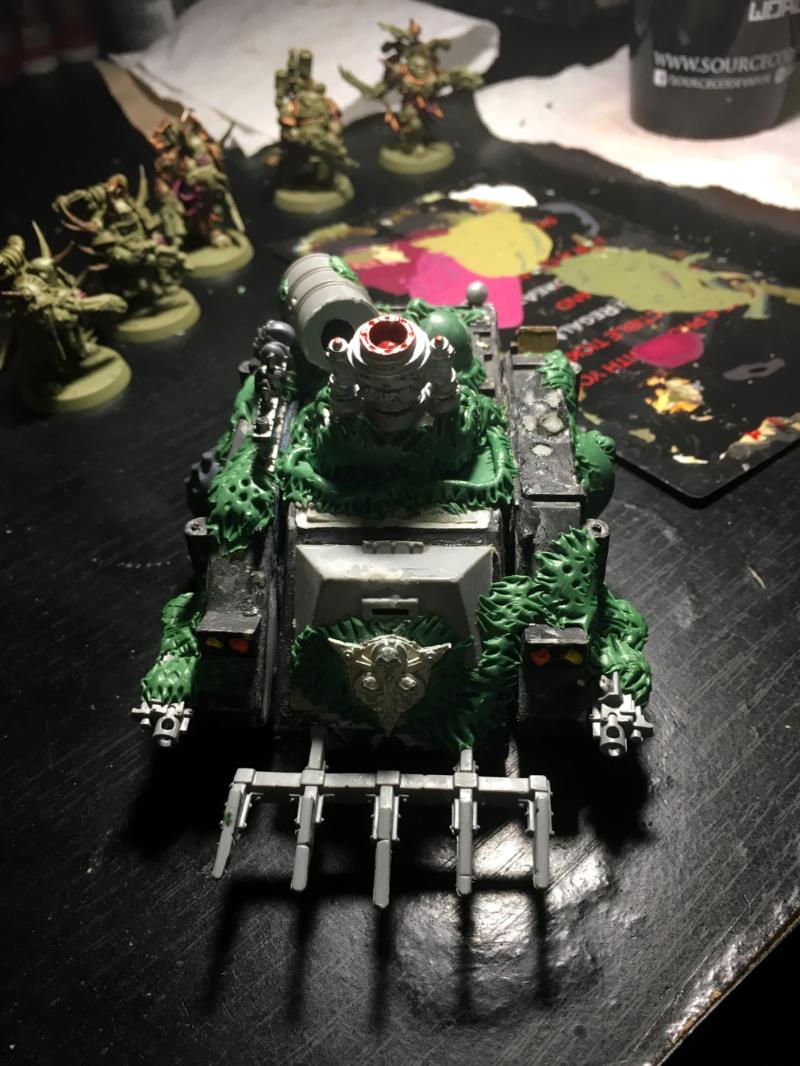 New Nurgle tank WIP1 - New Nurgle tank WIP1 - Gallery - DakkaDakka