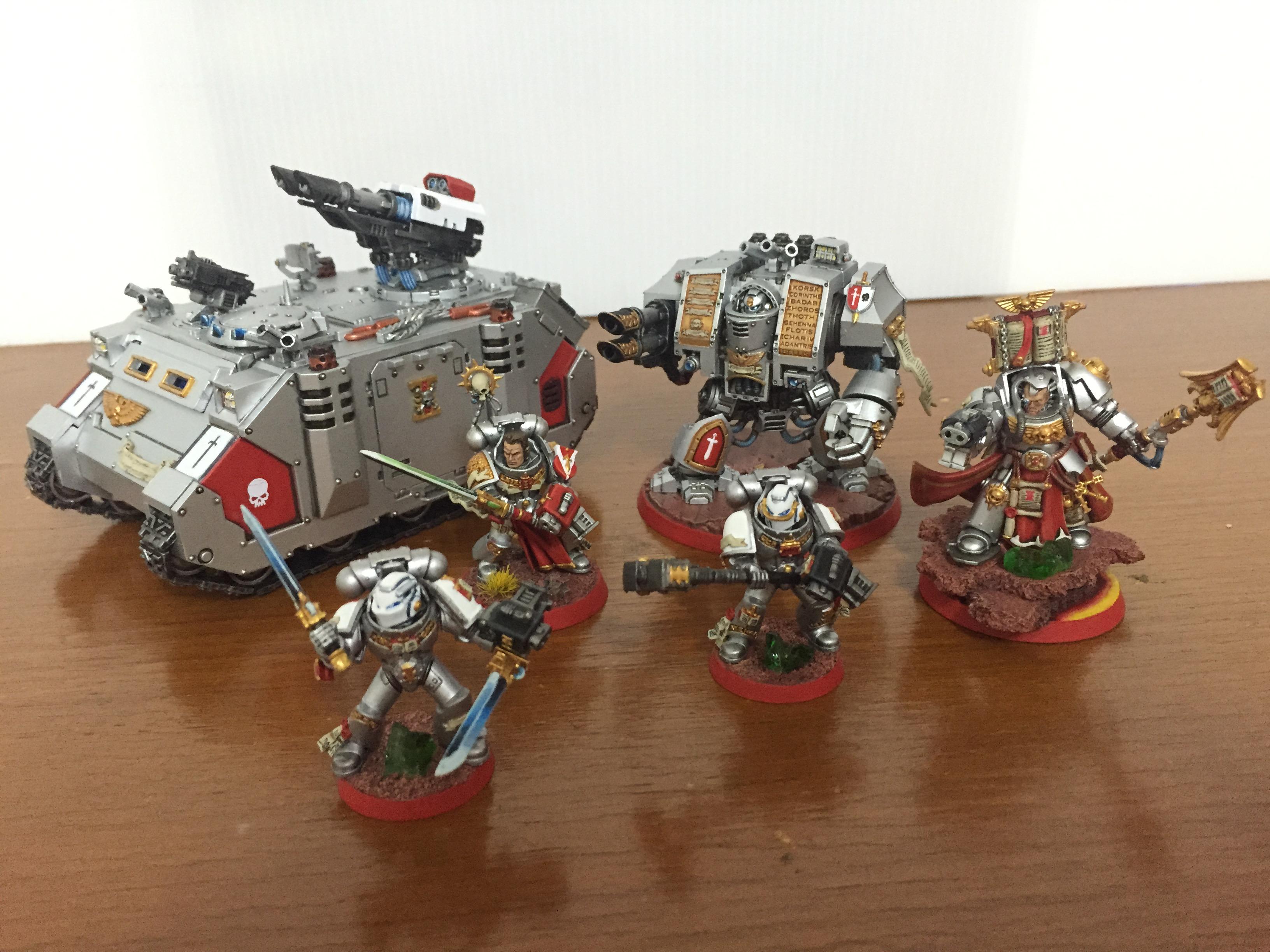 Dreadnought, Grey Knights, Razorback, Venerable - Grey Knights ...