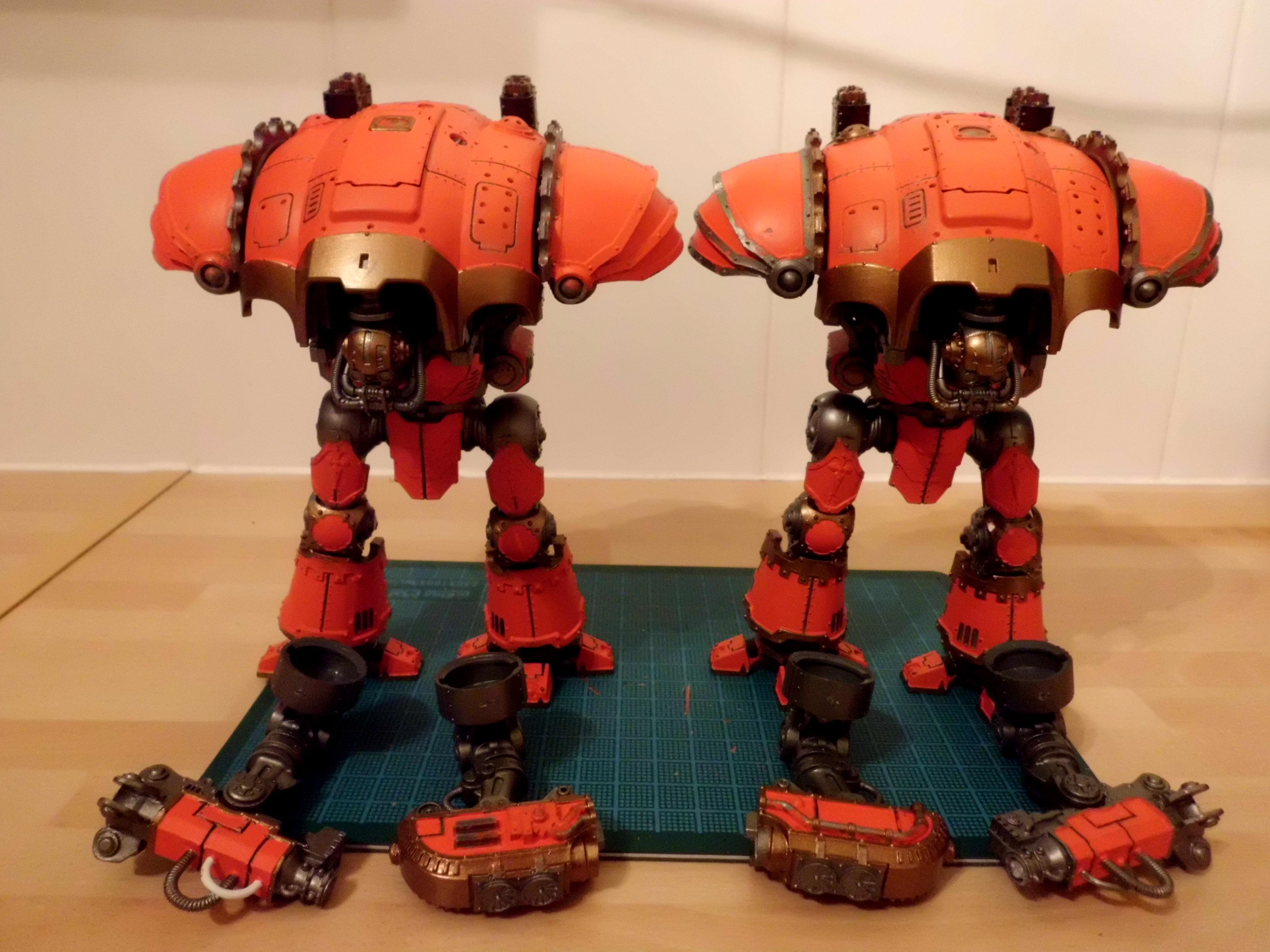 30k, House Col'khak, Imperial Knight, Knight Styrix, Mechanicum - Twin ...