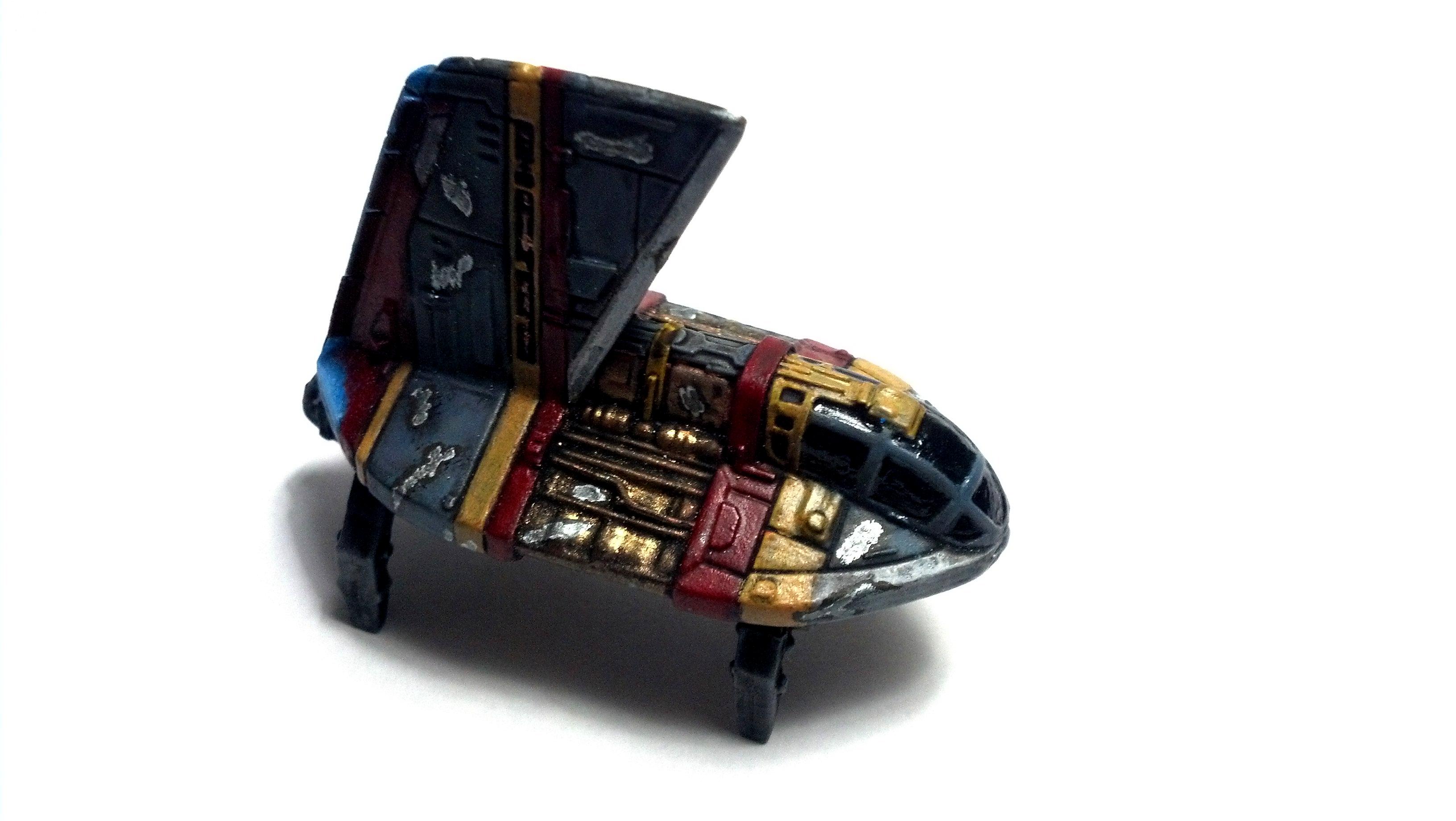 1/270, 1:270, Long Range, Miniature, Modification, Neimoidian Shuttle ...