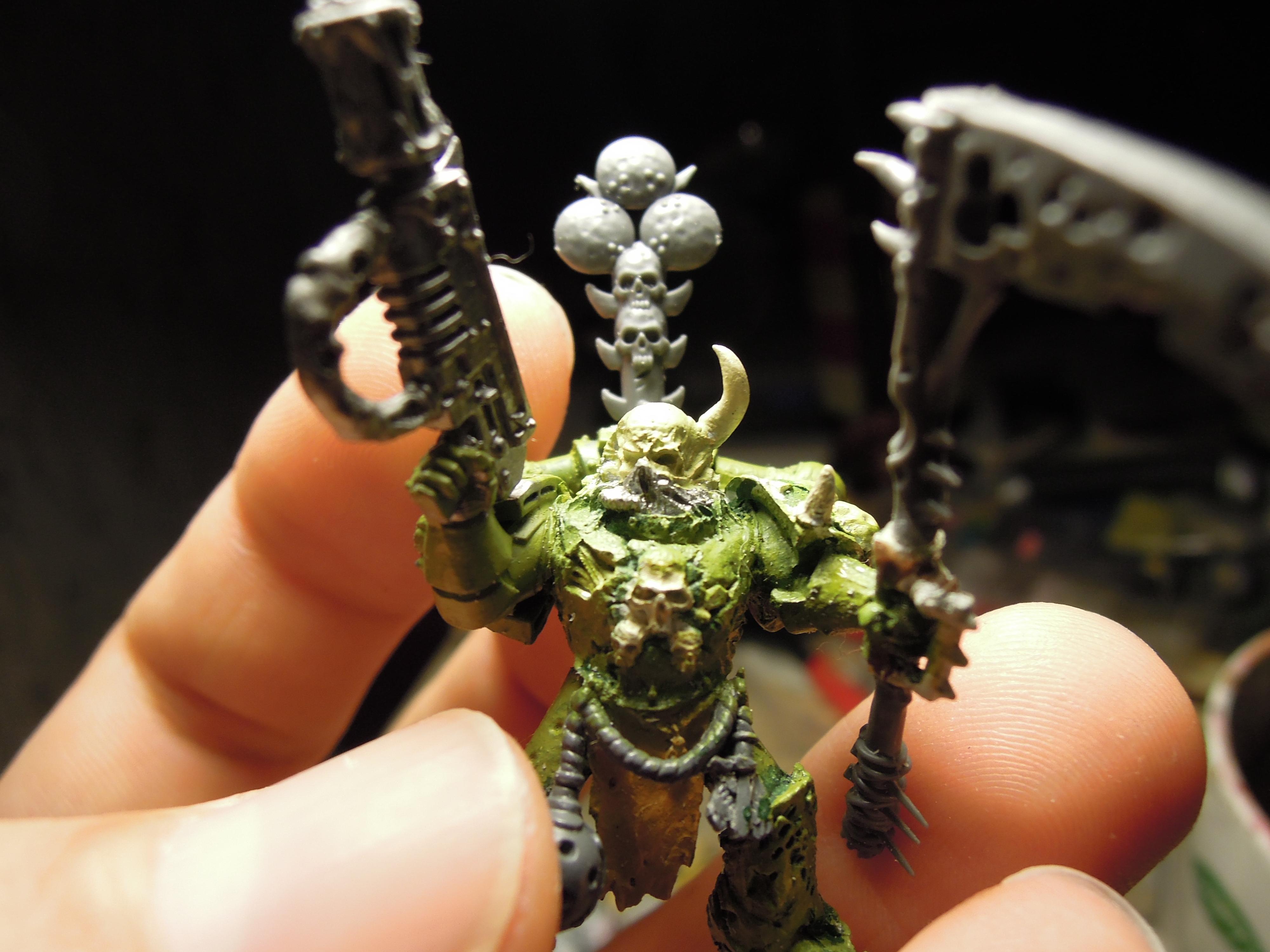 Blight, Champion, Chaos, Chaos Space Marines, Conversion, Death Guard ...