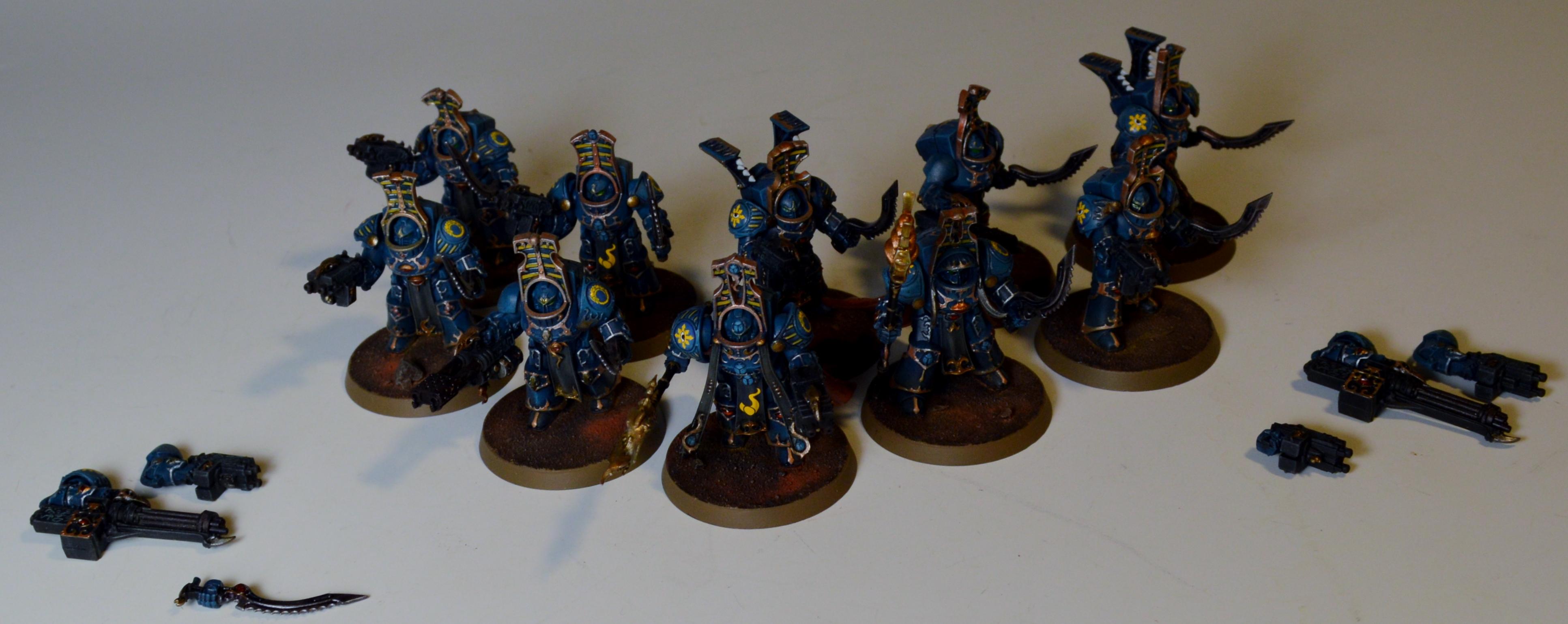 Terminator Armor, Thousand Sons - Scarab Occult Terminators - Gallery ...