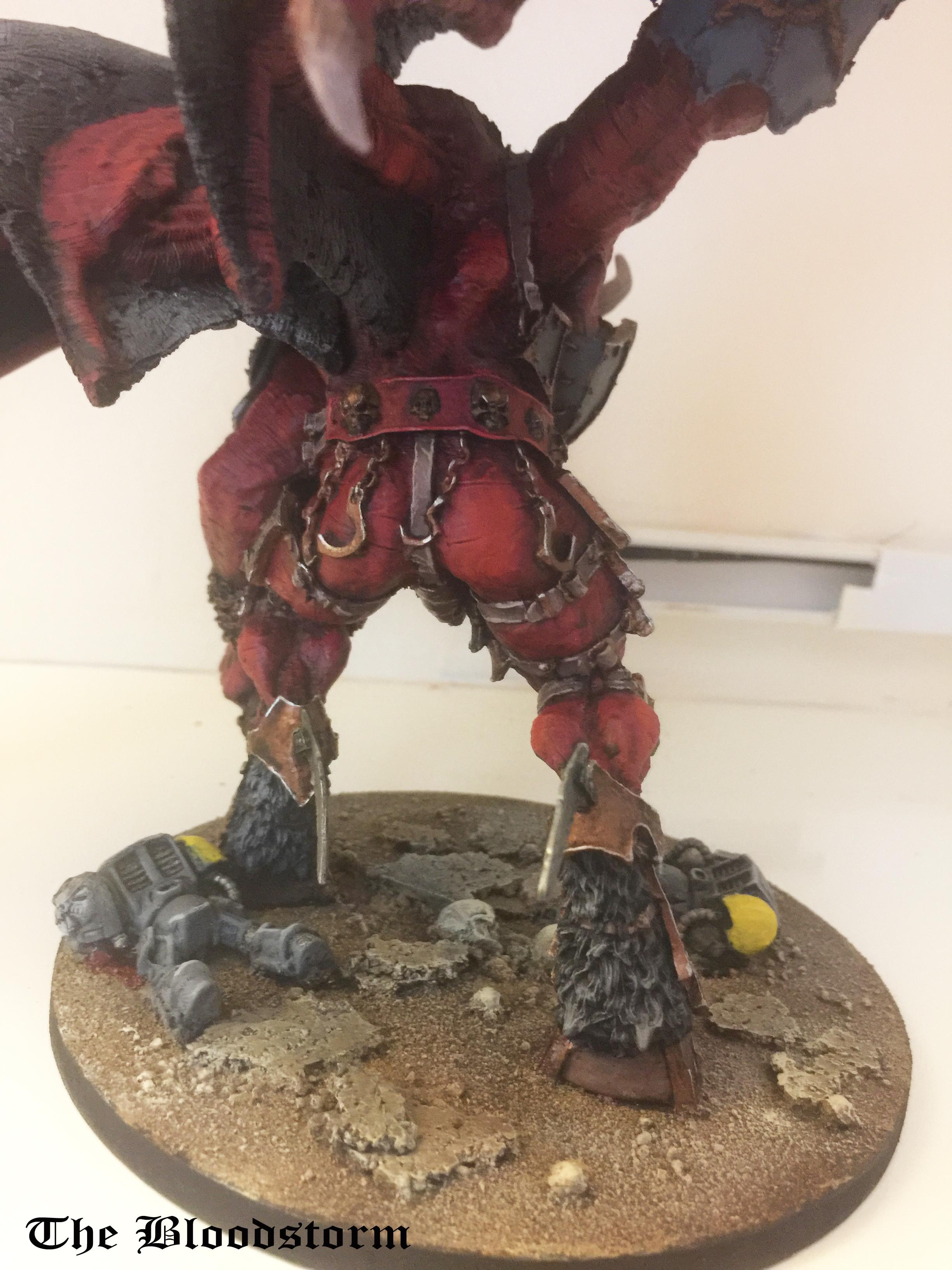 An'ggrath, Bloodthirster, Chaos Daemons, Conversion, Daemon Lord, Forge ...