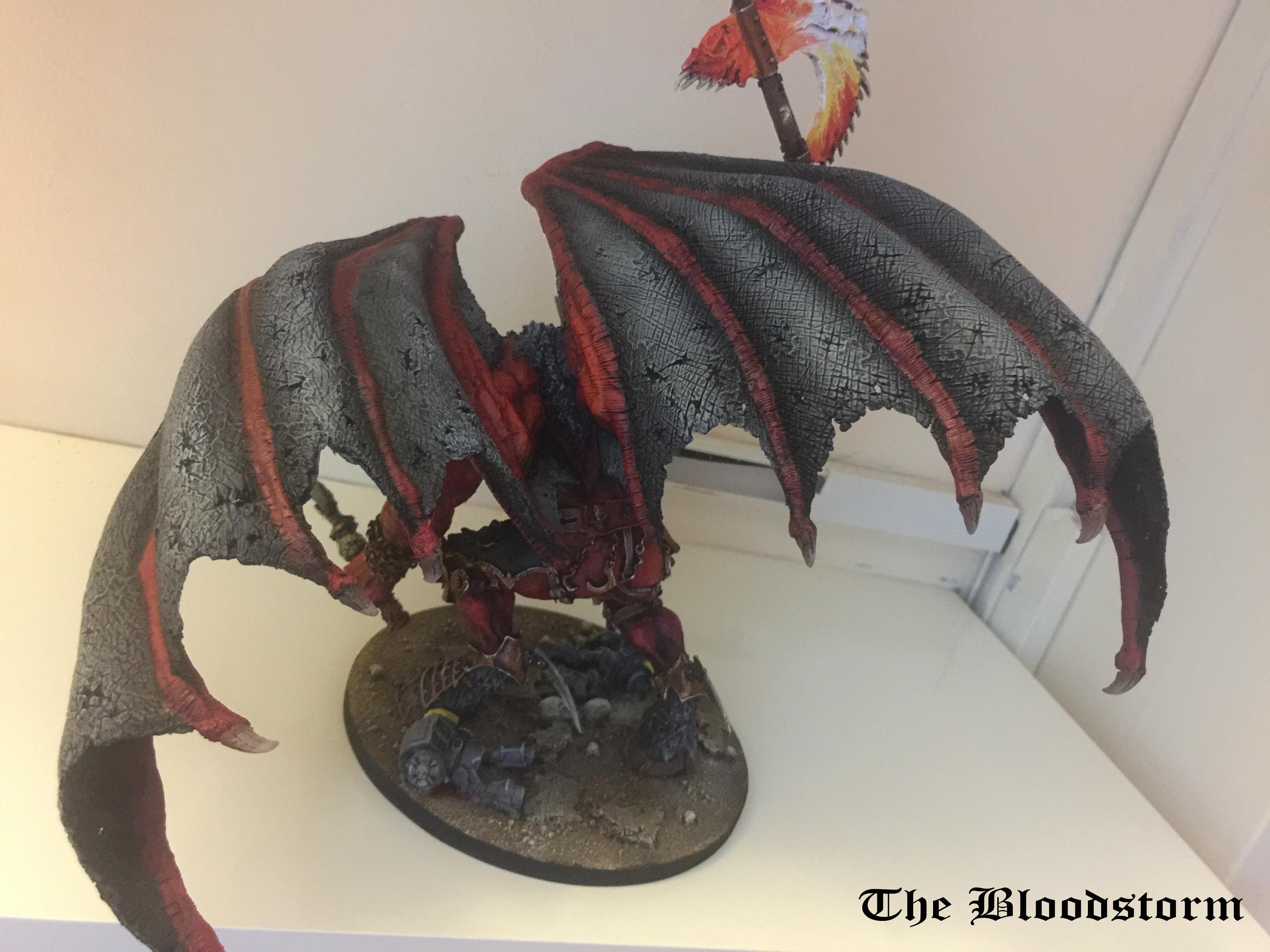 An'ggrath, Bloodthirster, Chaos Daemons, Conversion, Daemon Lord, Forge ...