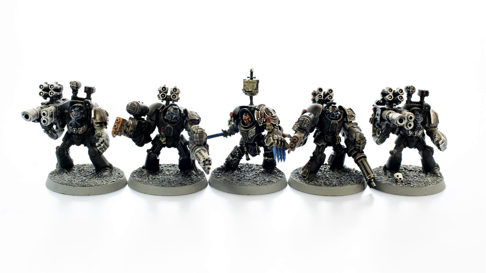 40k Army, 40k Blackshields Army, 40k Deathwatch Army, Blackshields ...