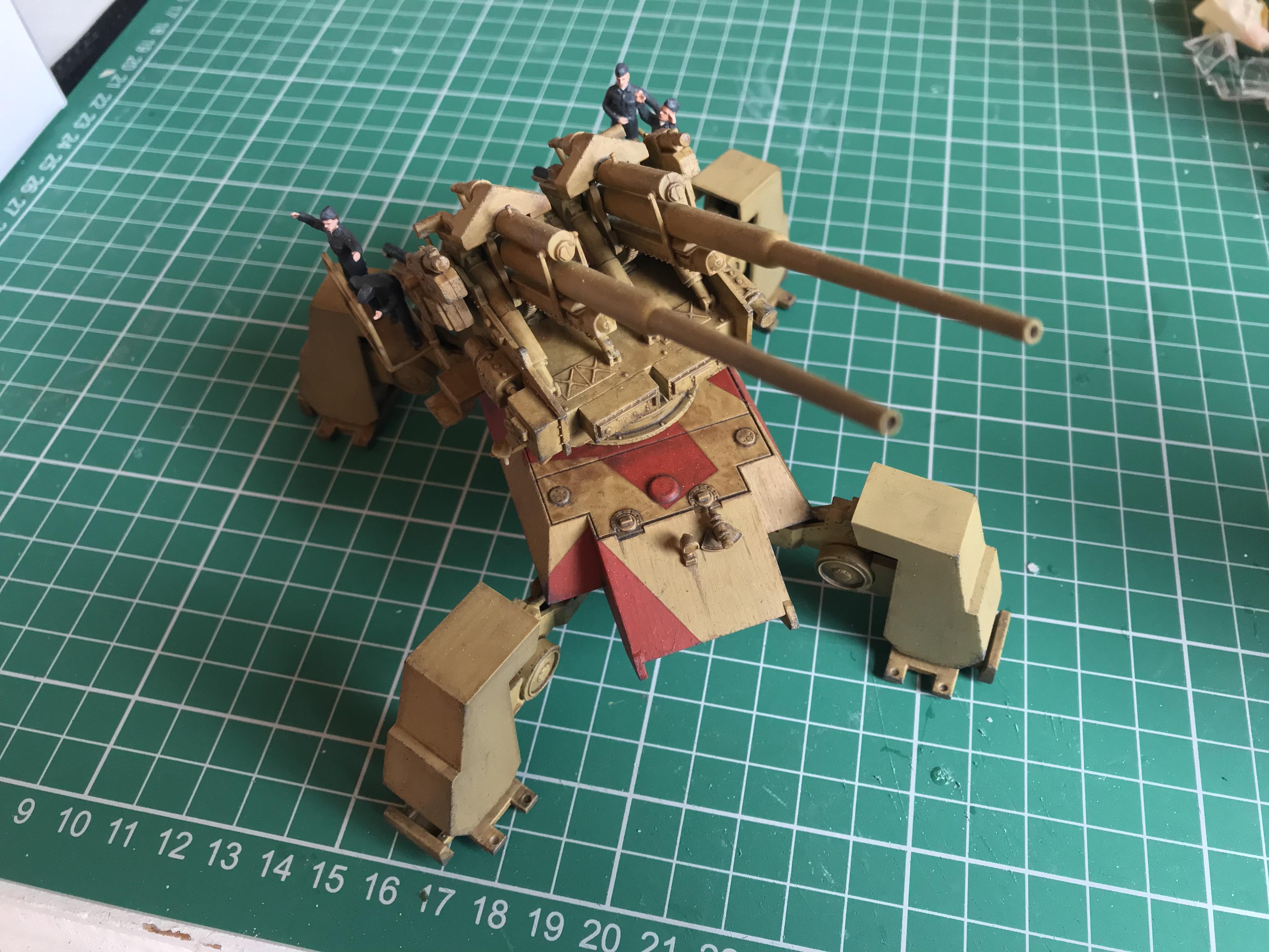 Weird WW2 walking tank from Modelcollect (1:72) - Forum - DakkaDakka