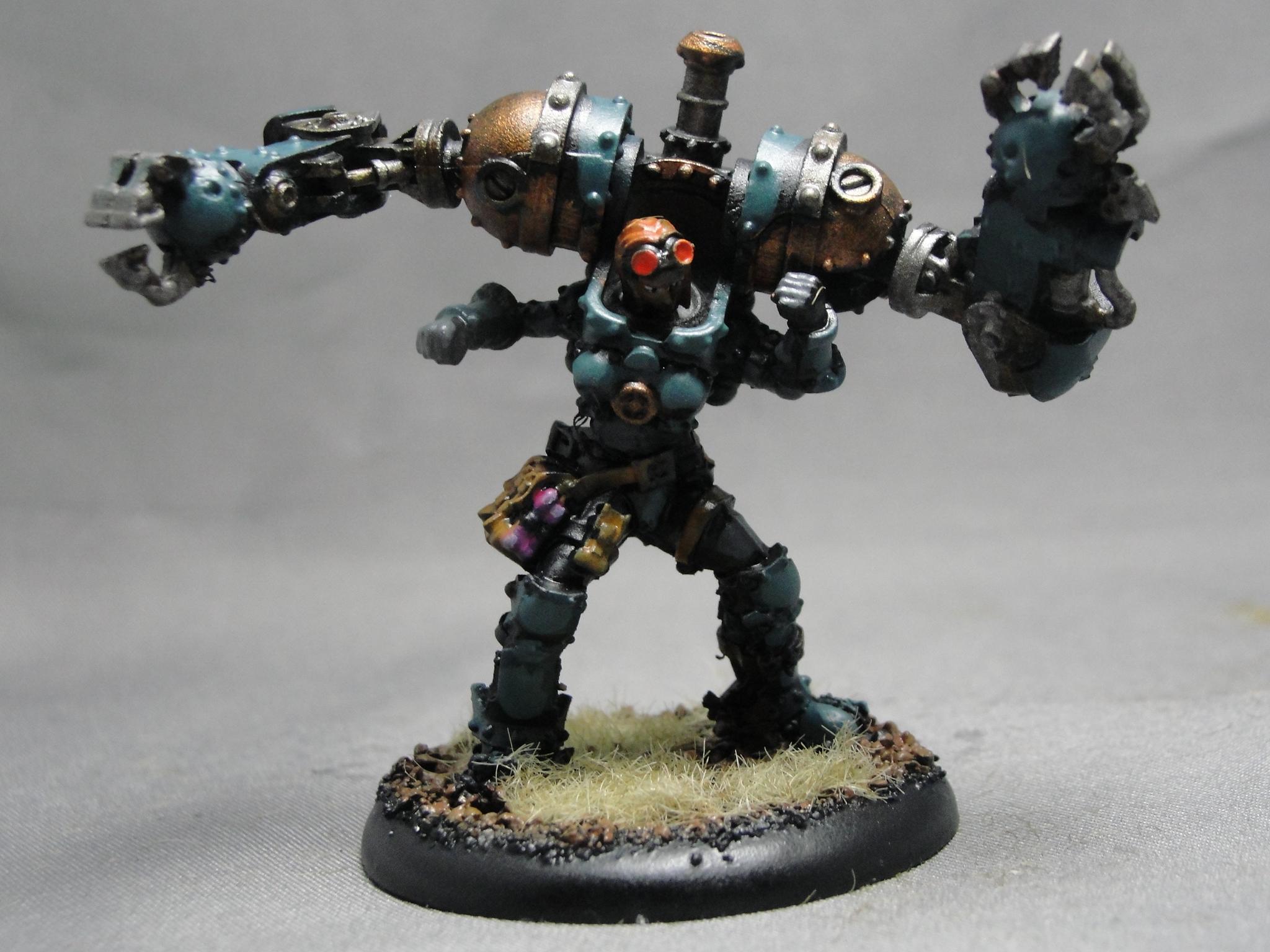 Warmachine, Crucible Guard, Aurum Lucanum Athanor Locke - Warmachine ...