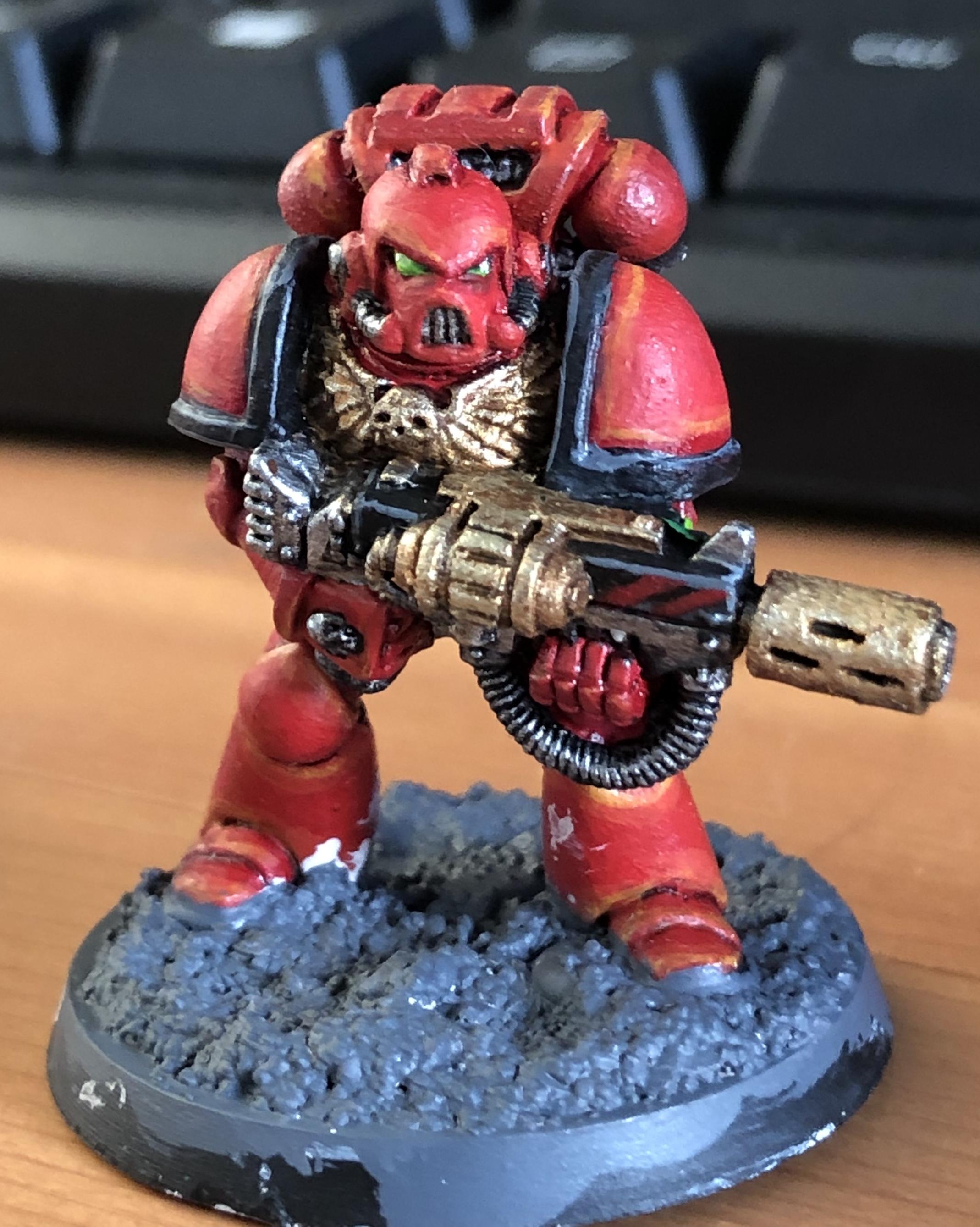 2nd Edition, Blood Angels, Space Marines - Blood Angels Melta Marine ...
