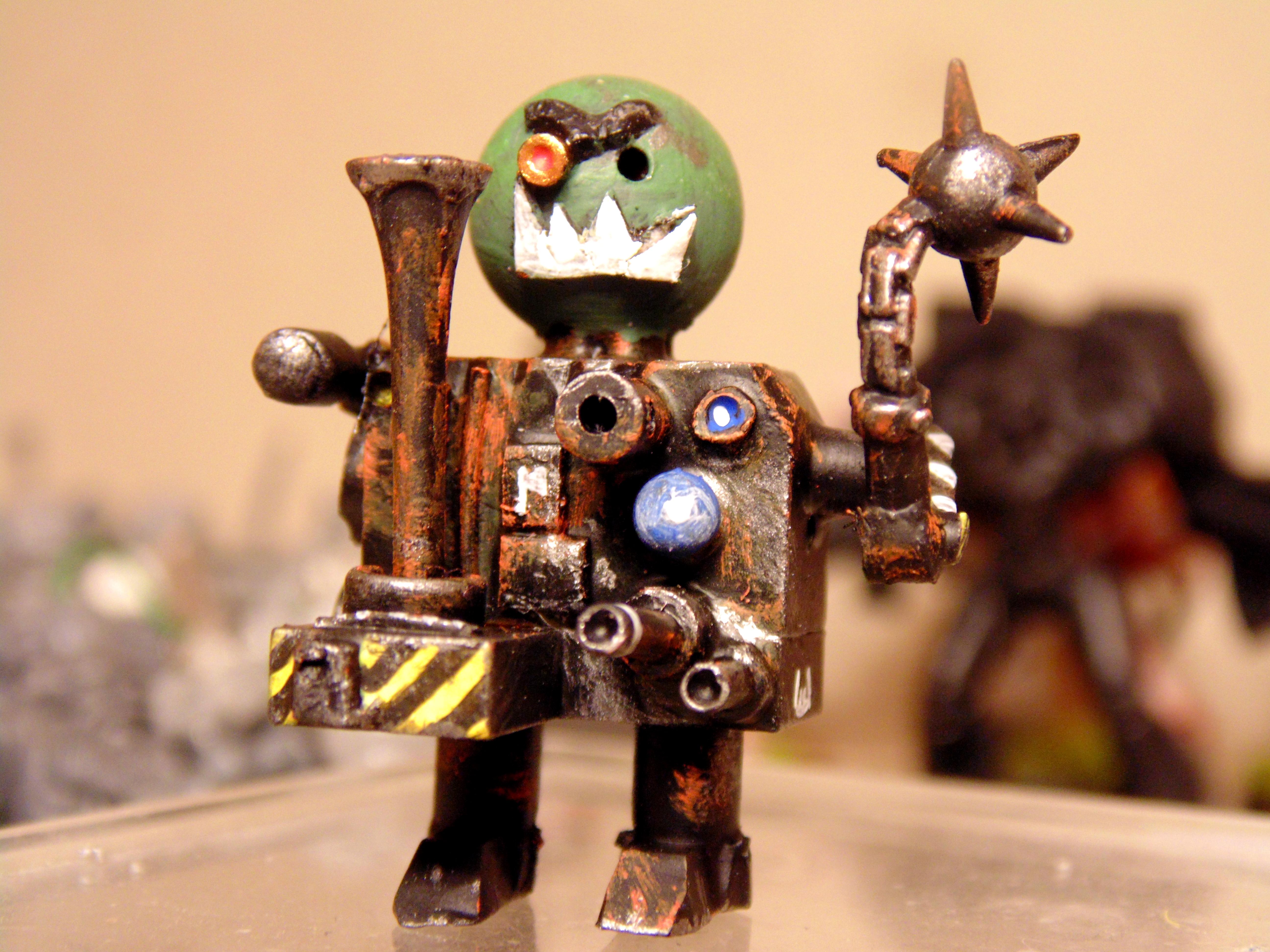 Conversion, Epic, Gargant, Green, Orks, Scratch, Scratch Build, Stompa ...