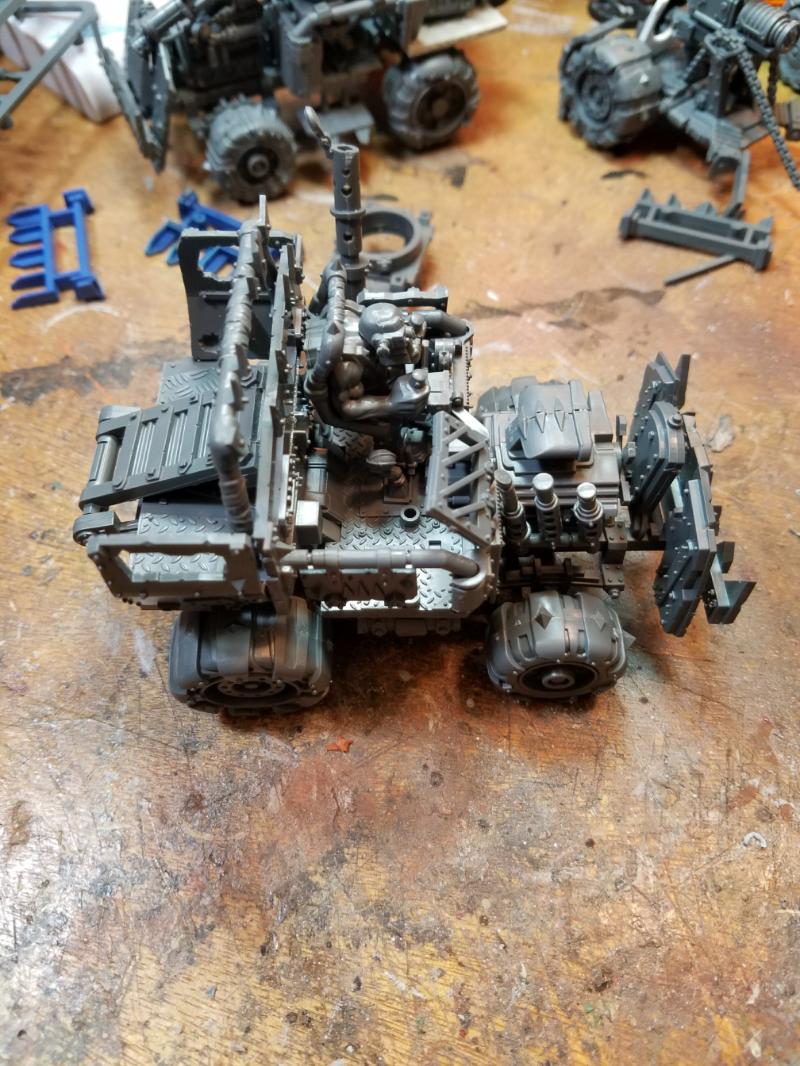 Conversion, Mek Gunz, Orks, Skorchas, Warhammer 40,000 - Skorcha2 WIP ...