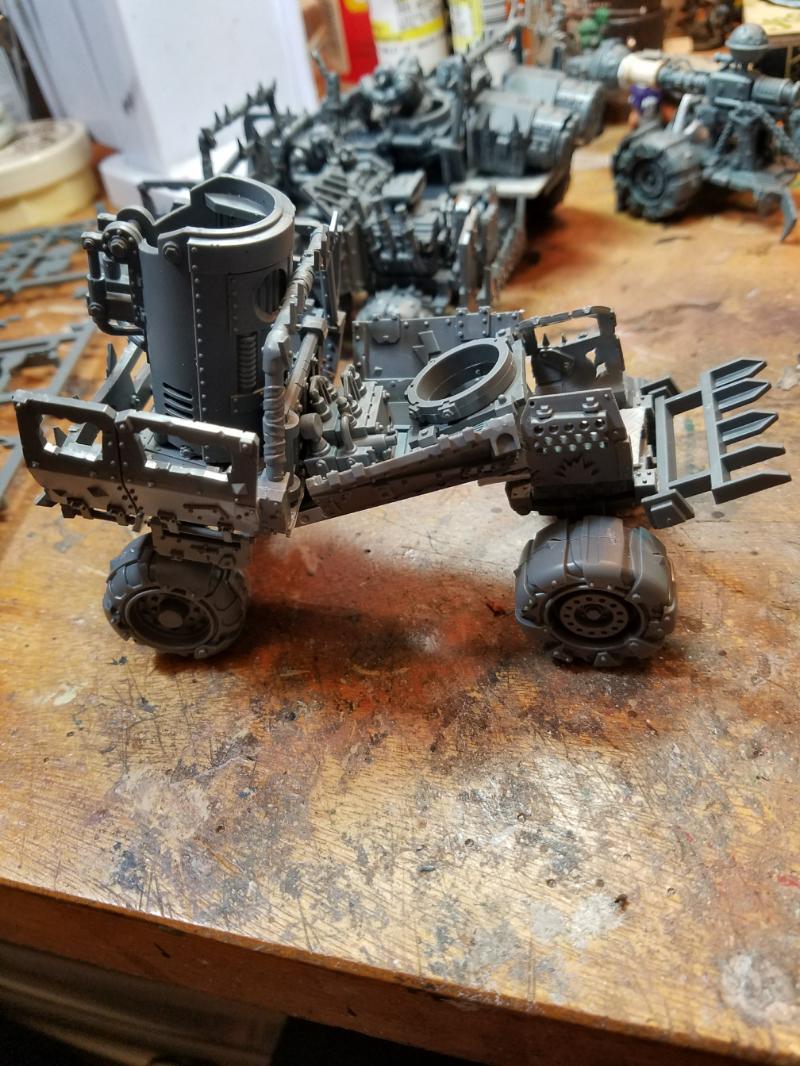 Conversion, Mek Gunz, Orks, Skorchas, Warhammer 40,000 - Skorcha3 WIP ...
