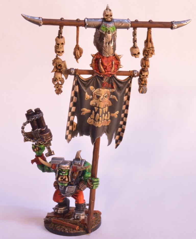 Nob, Orks, Waaagh! Banner - Ork Nob with Waaagh! Banner - Gallery ...