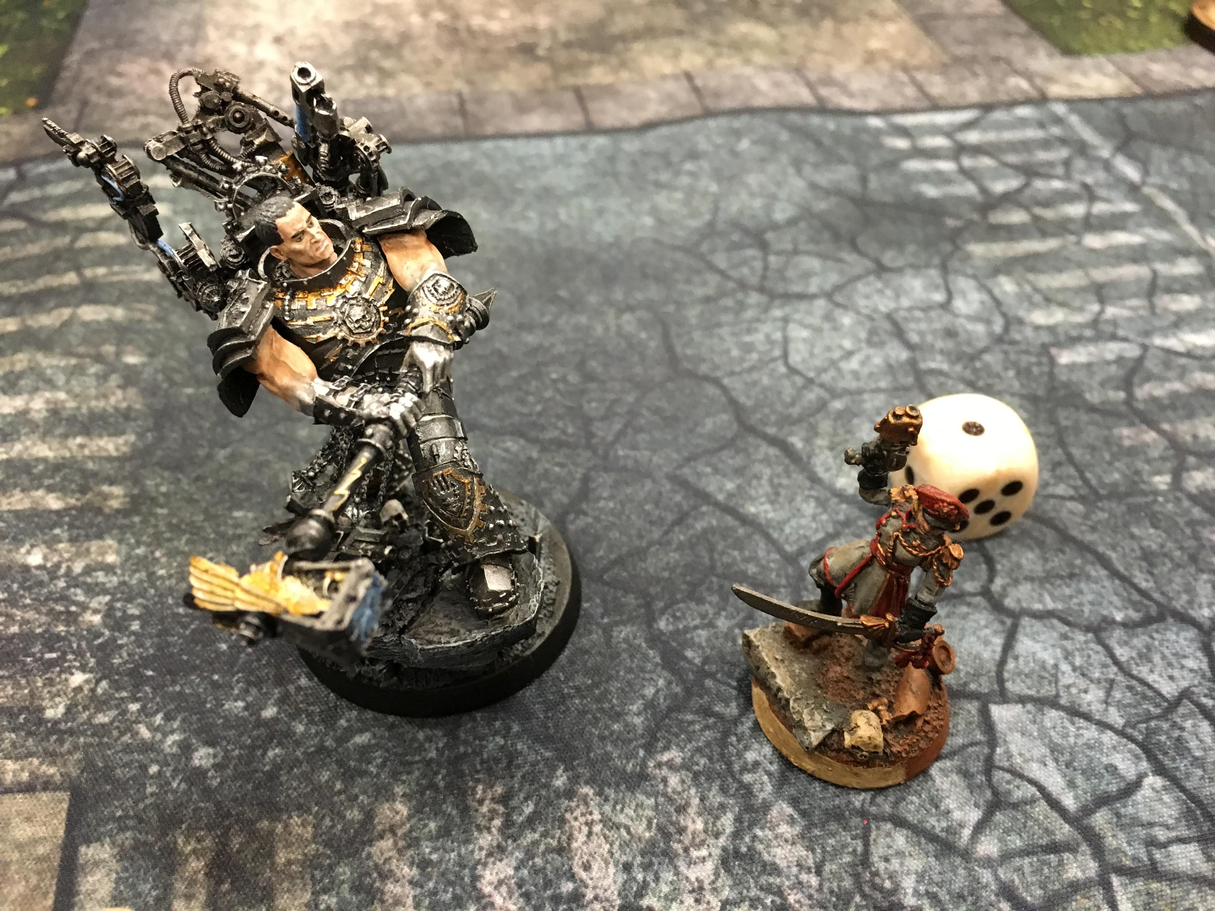 Hopelessly outclassed the Ezerum major tries to buy time for the Medusa ...