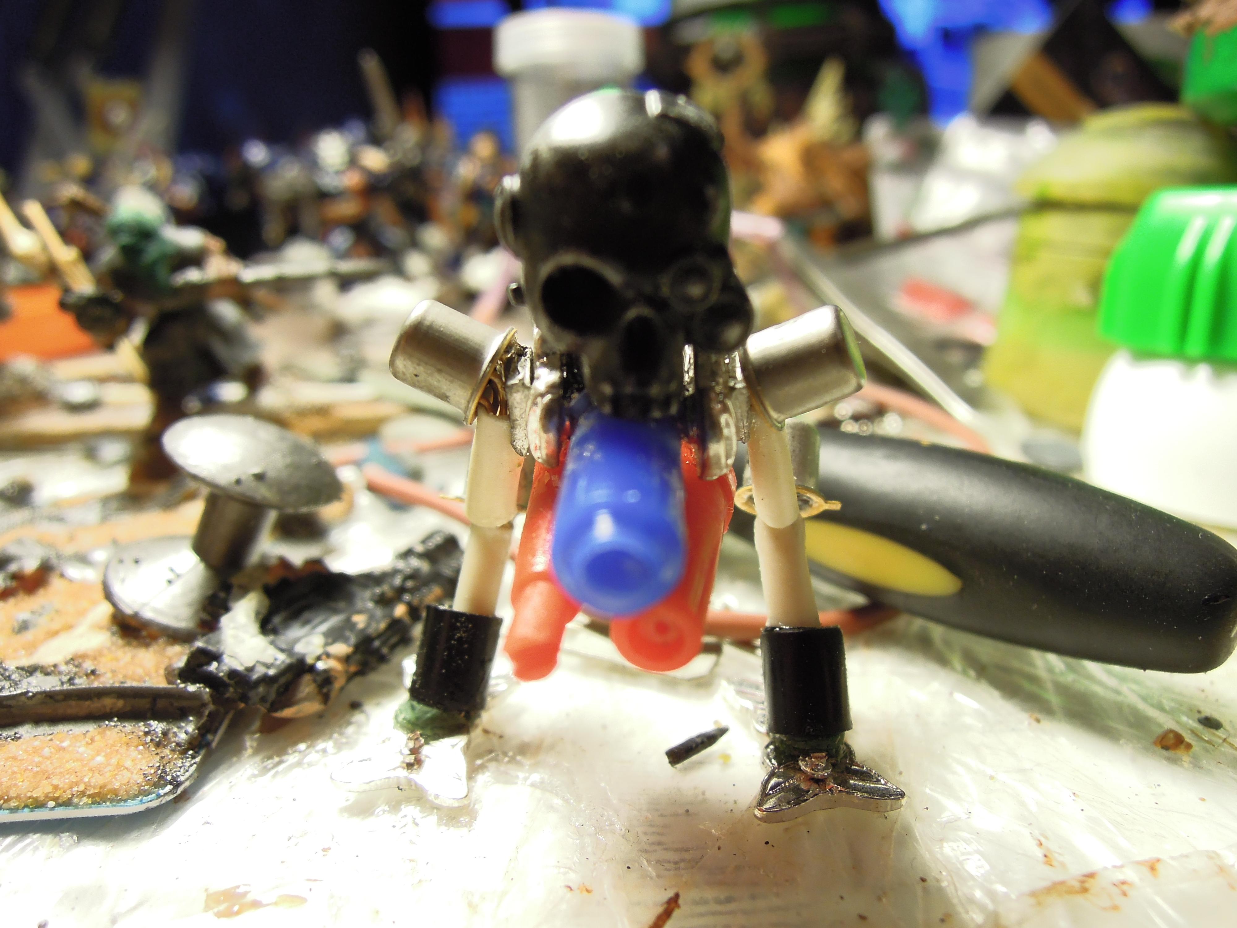 Admech, Chaos, Conversion, Cyborg, Dark Mechanicus, Heresy, Kitbash ...