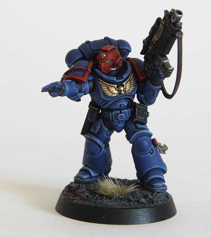 Ultramarines Intercessor Sergeant - Ultramarines Intercessor Sergeant ...