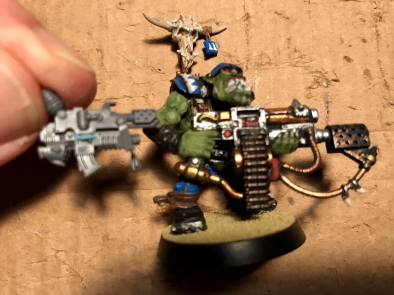 Combi Flamer, Kombi Skorcha, Nob, Orks, Warhammer 40,000 - Combi weapon ...