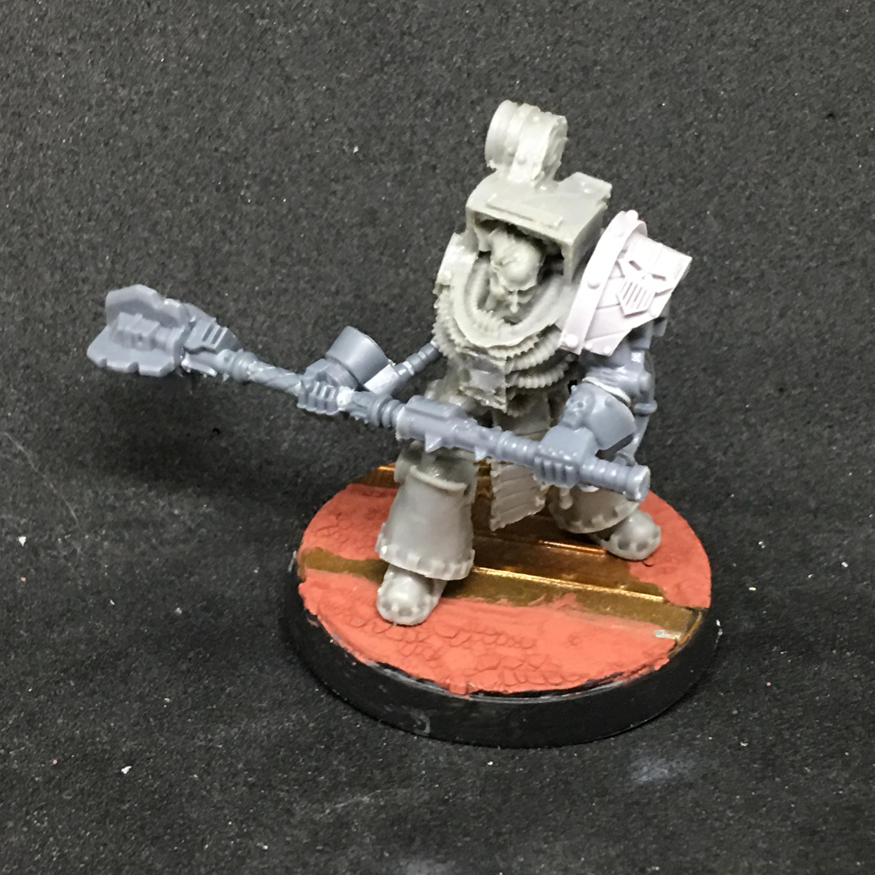 Chaos, Chaos Space Marines, Iron Warriors, Lord, Mace, Terminator Armor ...