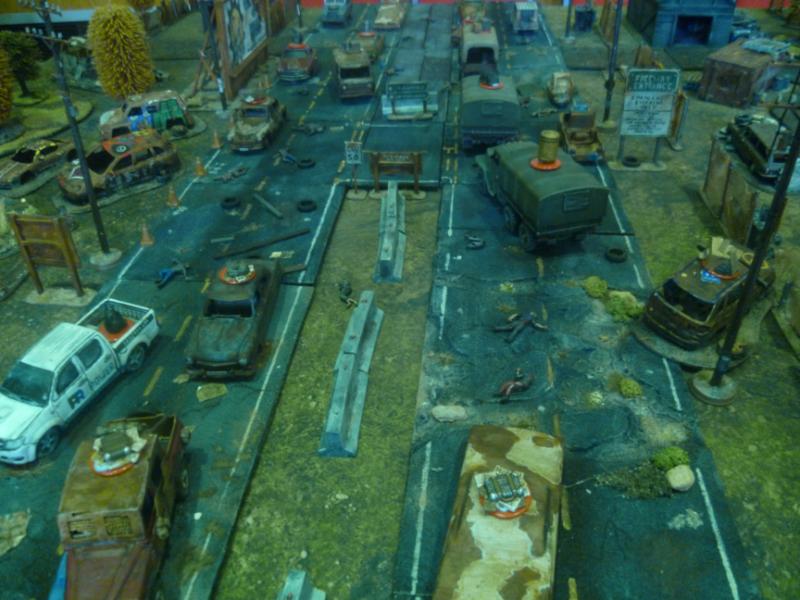 The Walking Dead, Highway Table : r/TerrainBuilding