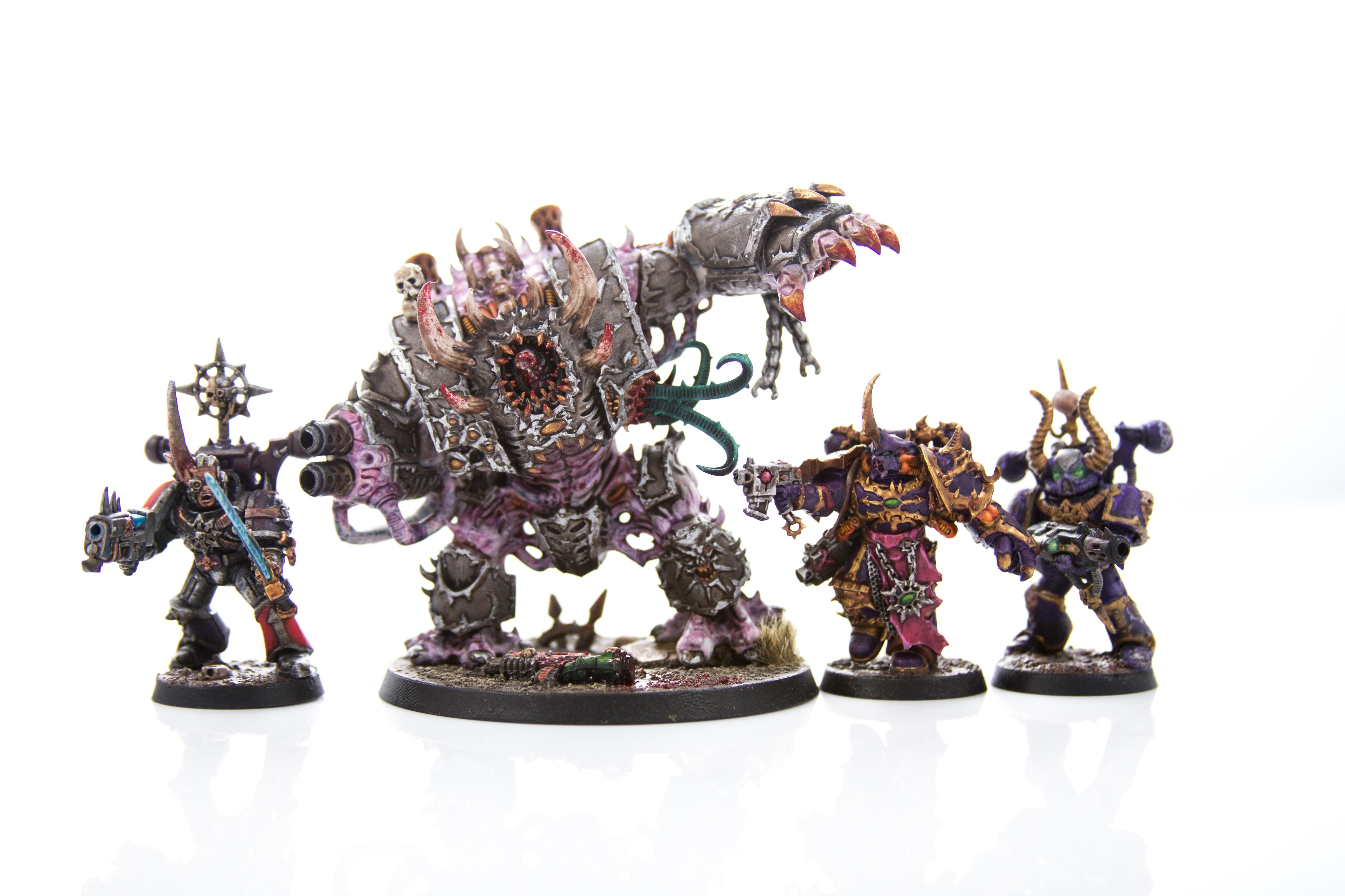 Chaos, Chaos Space Marines, Chosen, Emperor's Children, Hellbrute ...
