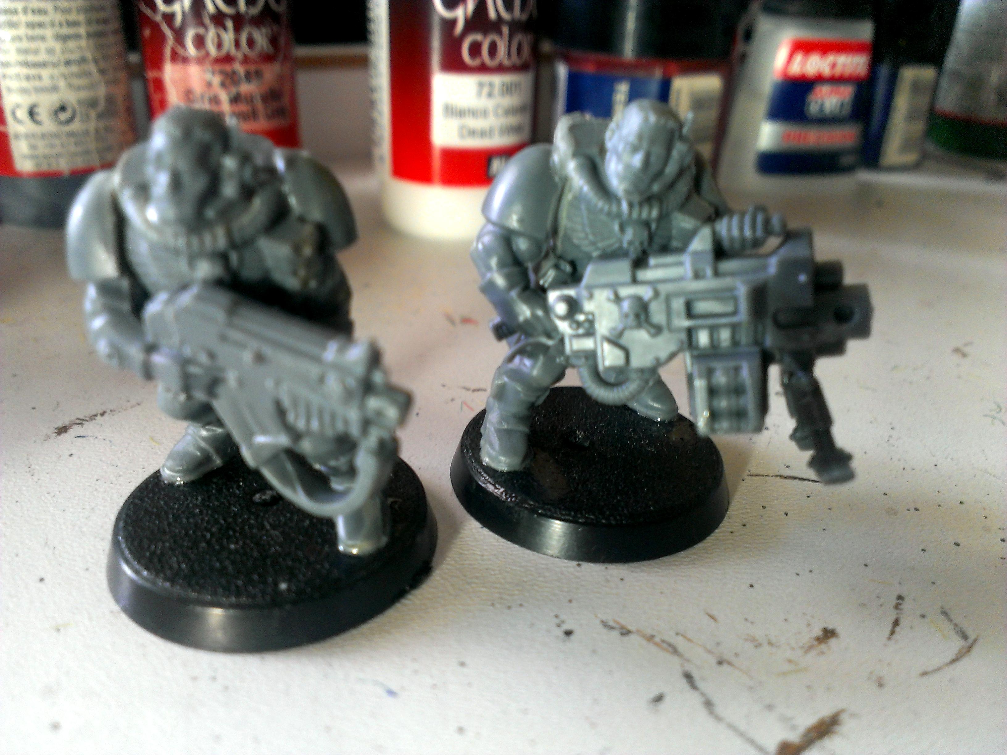 Kill Team, Scouts, Space Marines, Ultramarines, Work In Progress ...