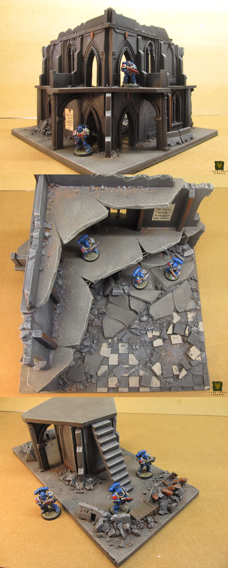 28mm, 28mm Warhammer, Buildings, Cities Of Death, City, Force Terrain ...