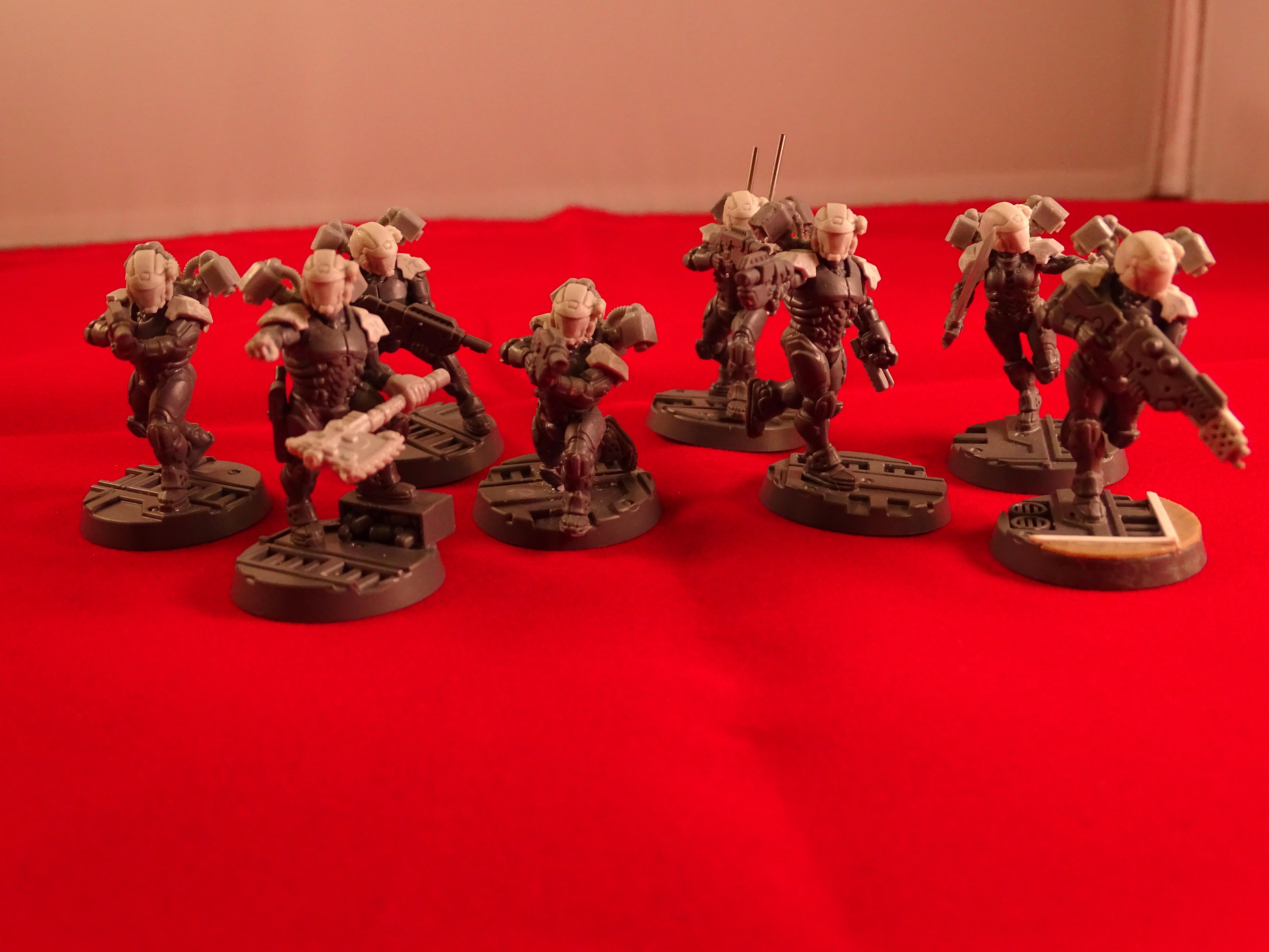 Astra Millitarum Drop Troops, Converted Van Saar, Count As Scions, Drop ...