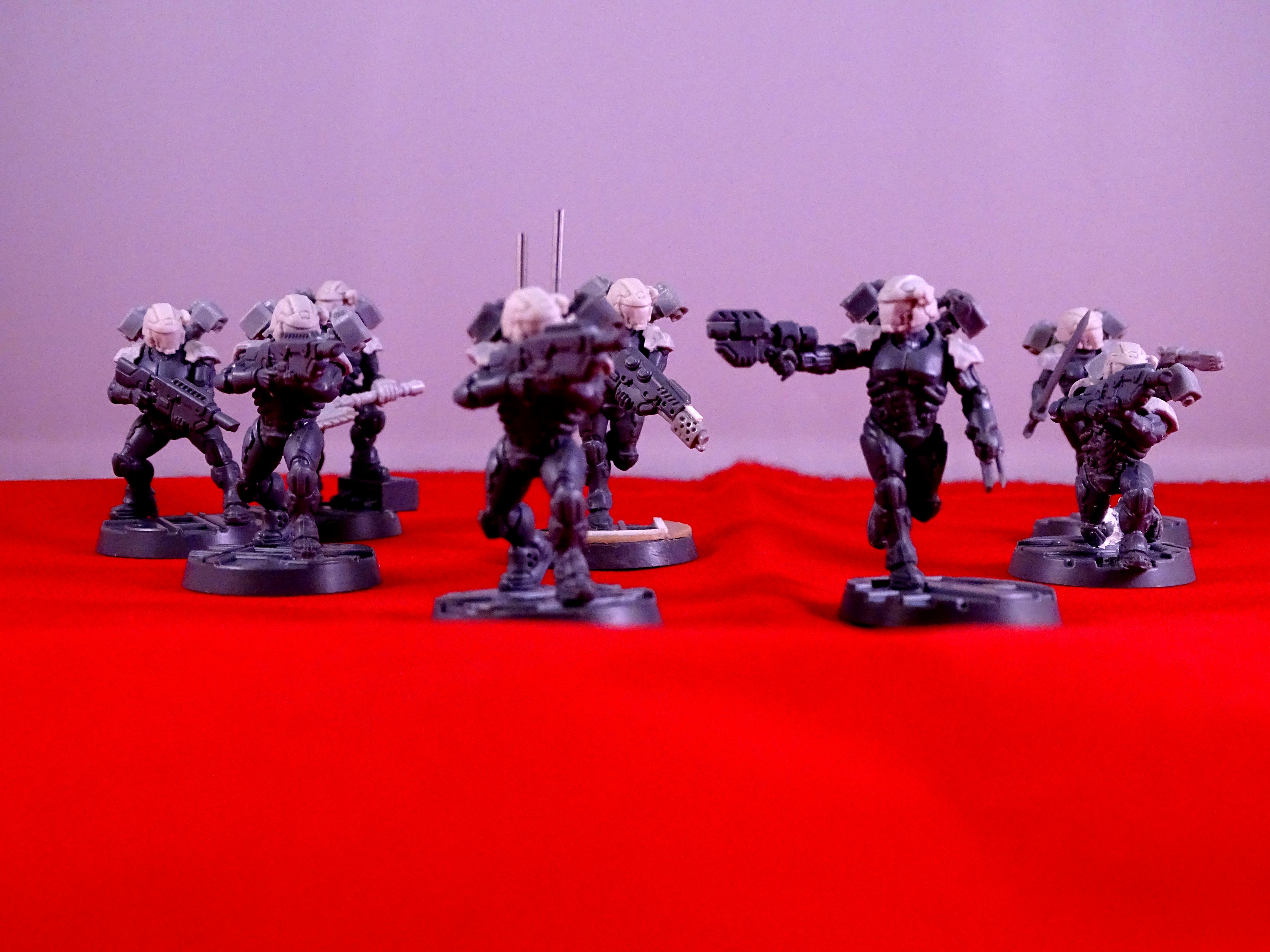 Astra Millitarum Drop Troops, Converted Van Saar, Drop Troop, Drop ...