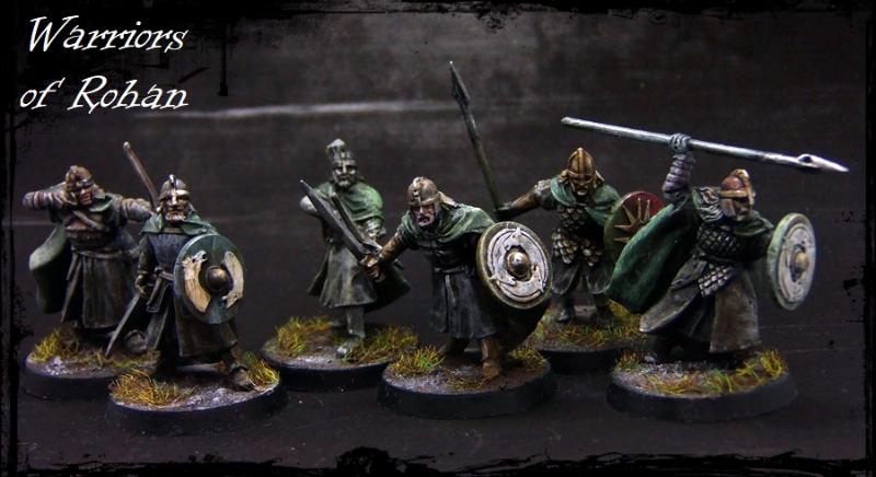 Infantry, Lord Of The Rings, Rohan, Warriors - Warriors of Rohan ...