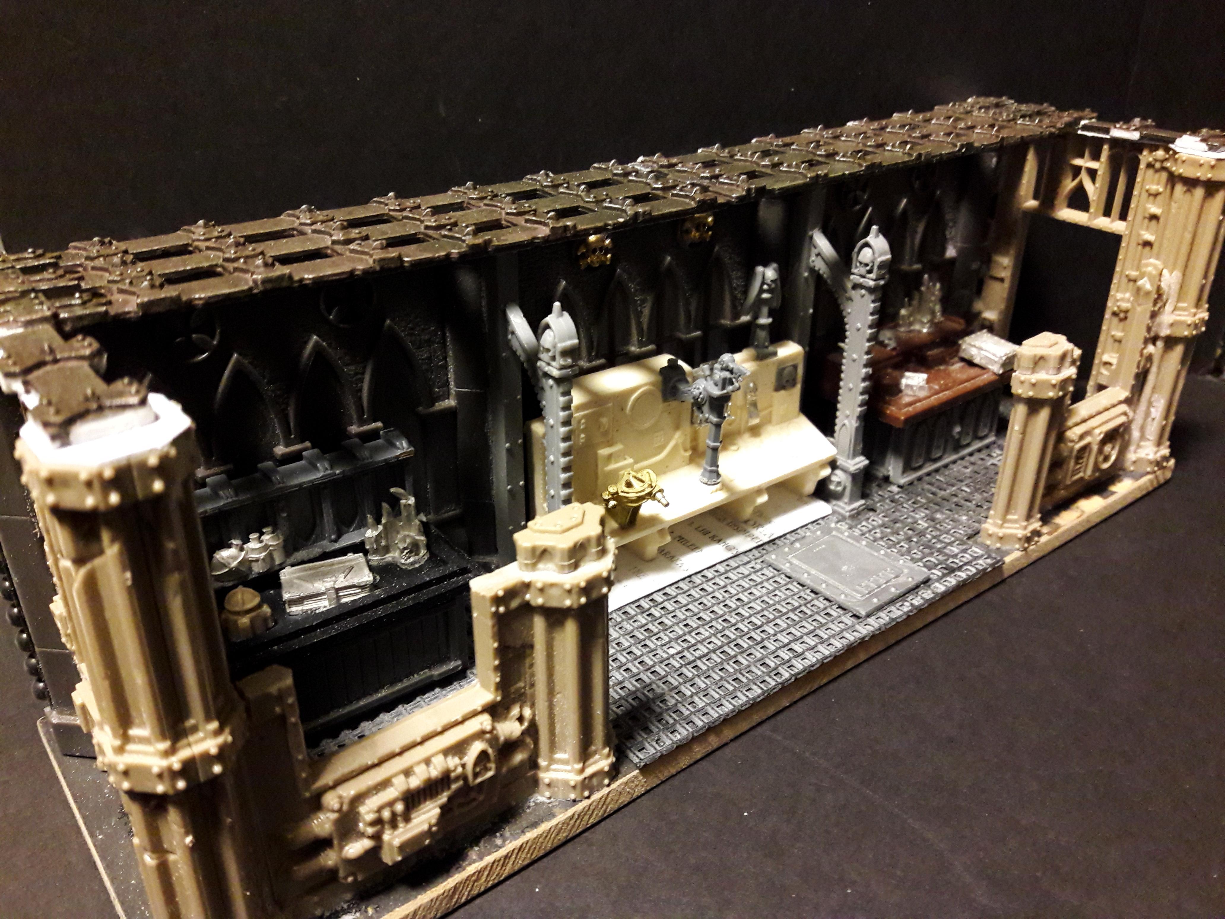 Minis, Rogue Trader, Rpg, Terrain - gothic ship interior - Gallery ...