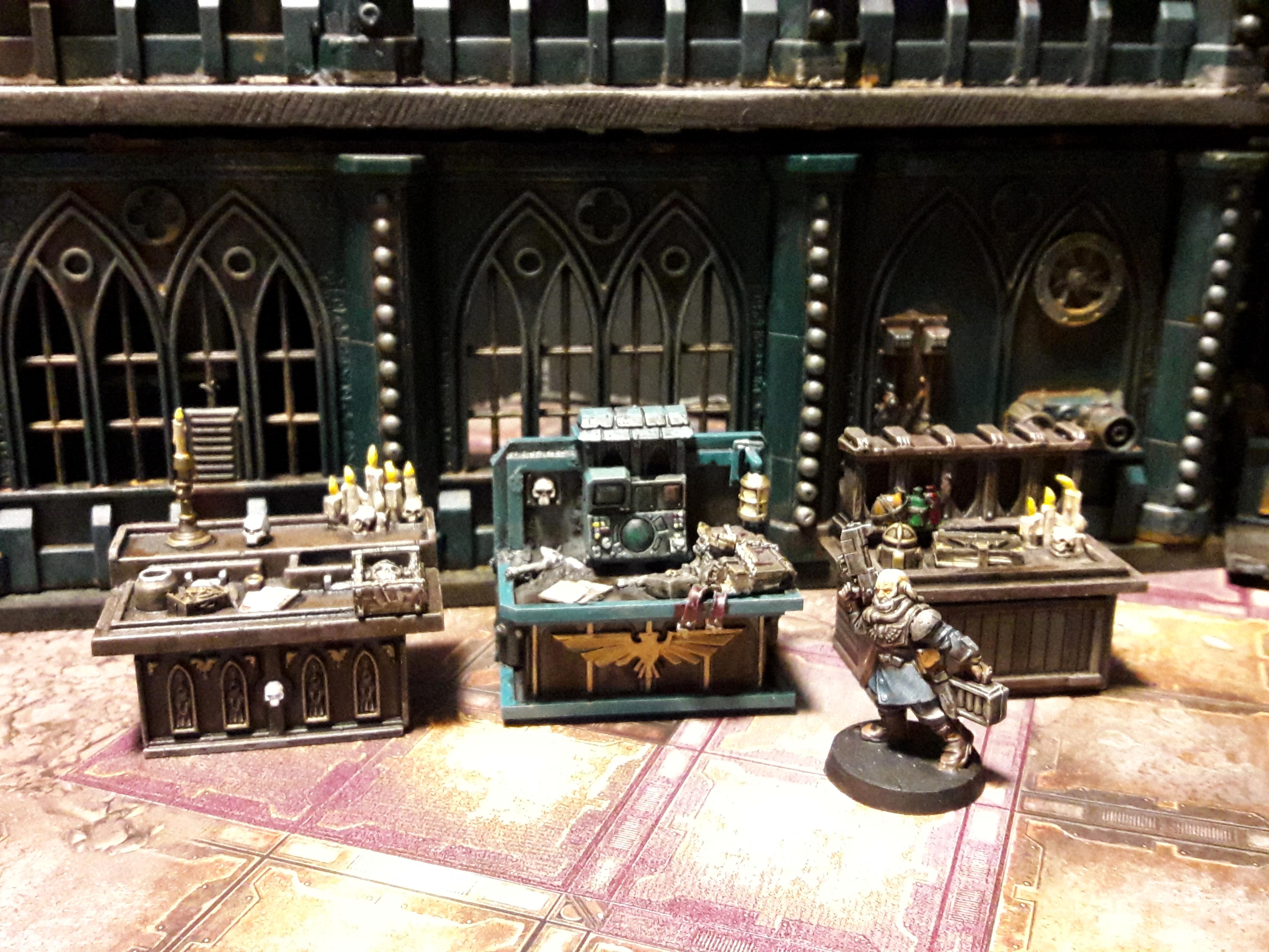 Minis, Rogue Trader, Rpg, Terrain - Gothic Ship Interiors - Gallery ...