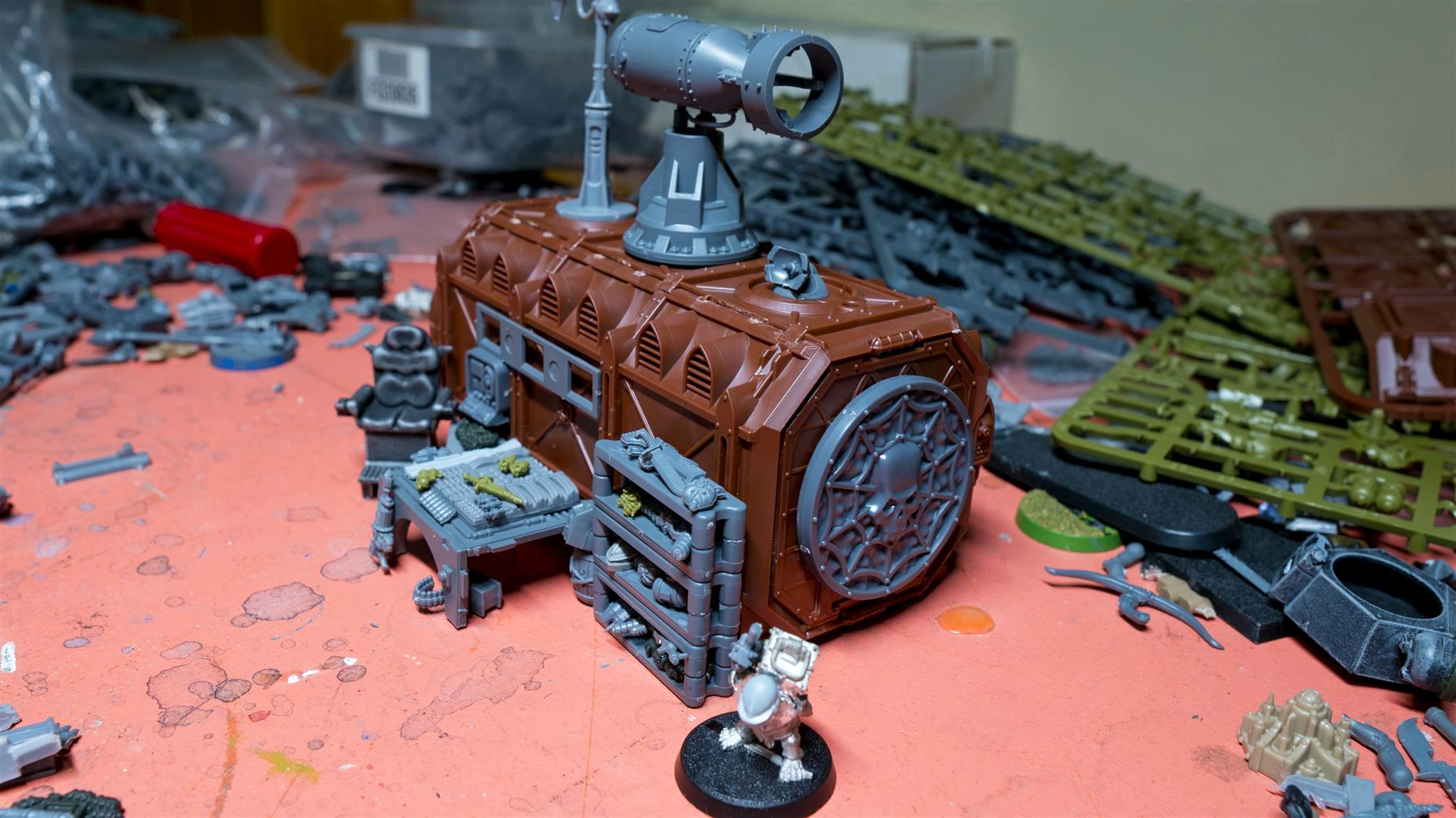 40k Cargo Container, 40k Terrain, 40k Weapon Shop, Converted Cargo ...