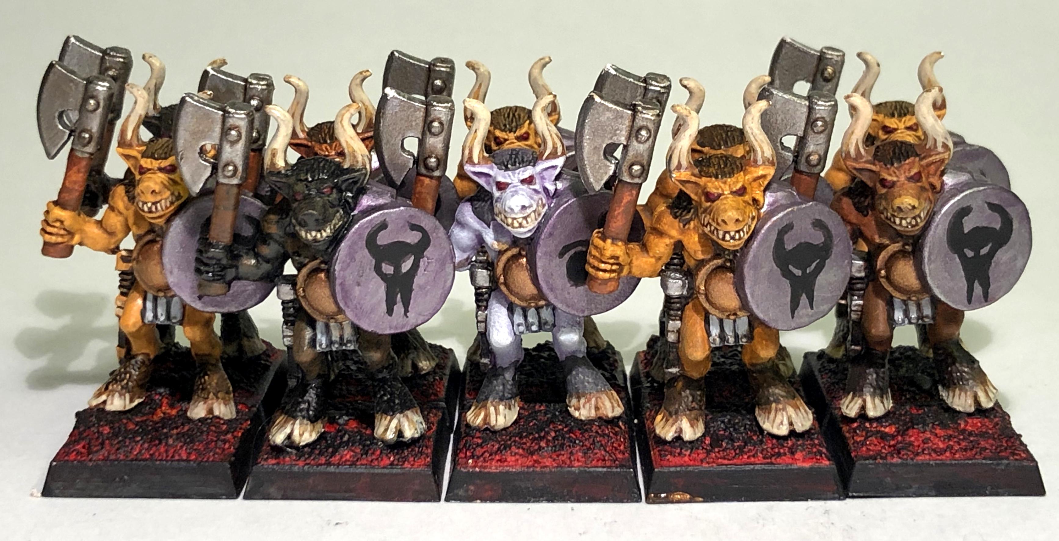 Battle Masters, Beastmen, Slaanesh - Chaos Beastmen of Slaanesh from ...