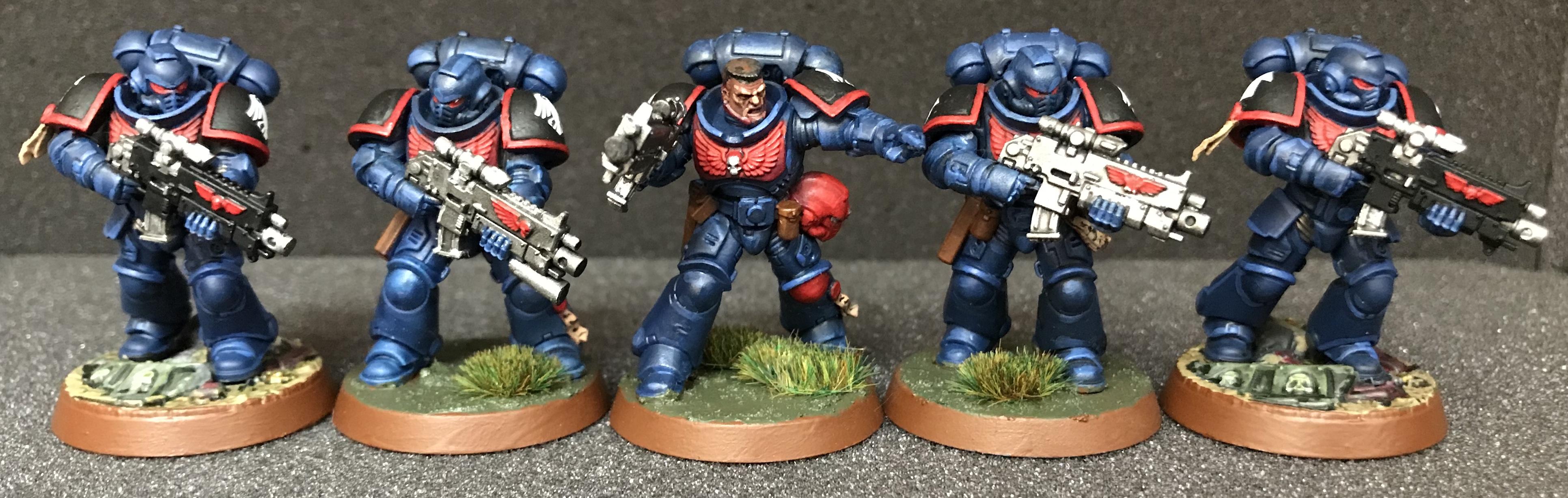 Night Raven Intercessor Squad 3 - front - Night Raven Intercessor Squad ...