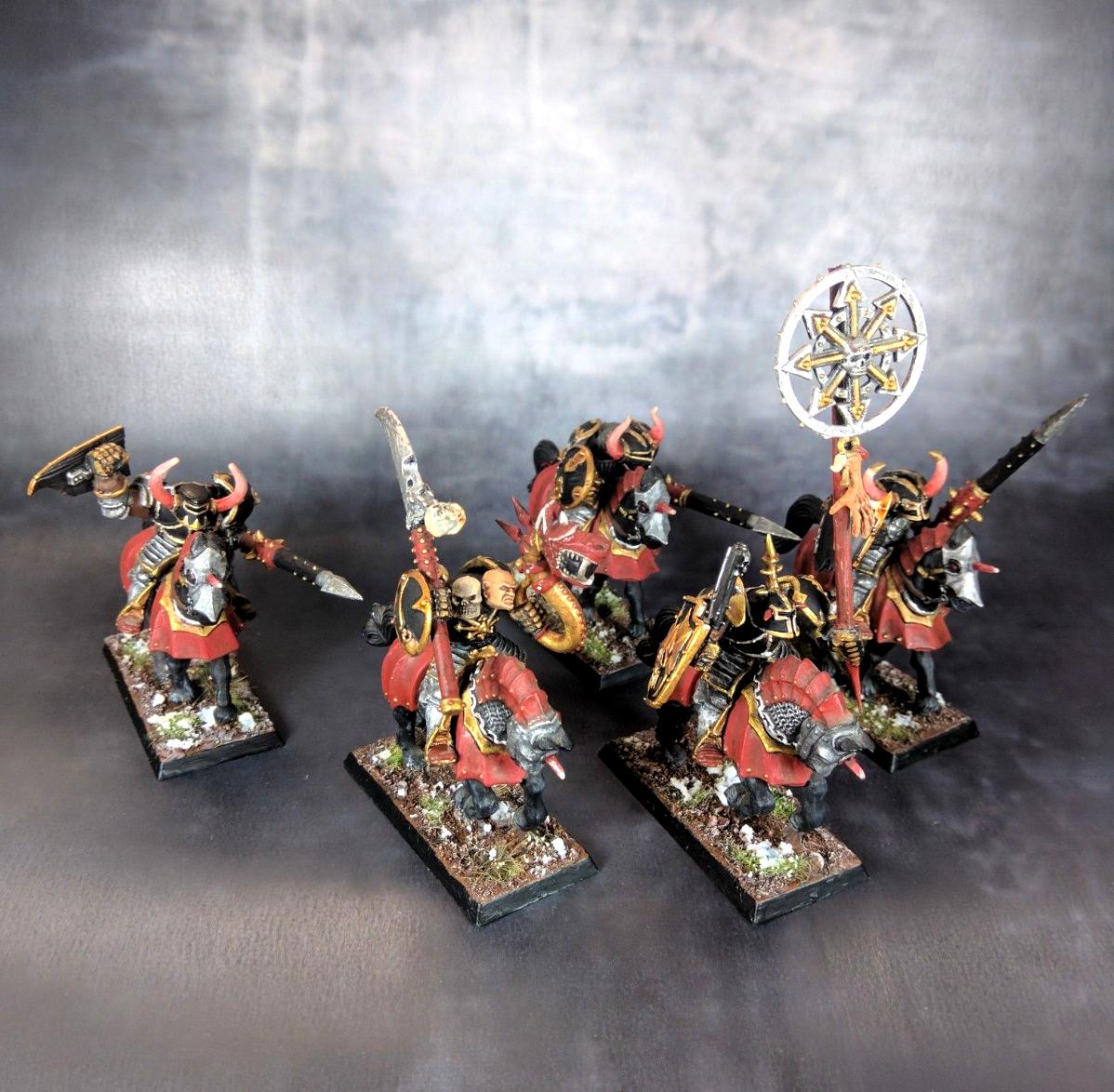 Age Of Sigmar, Khorne, Knights, Warhammer Fantasy - Chaos Knights ...