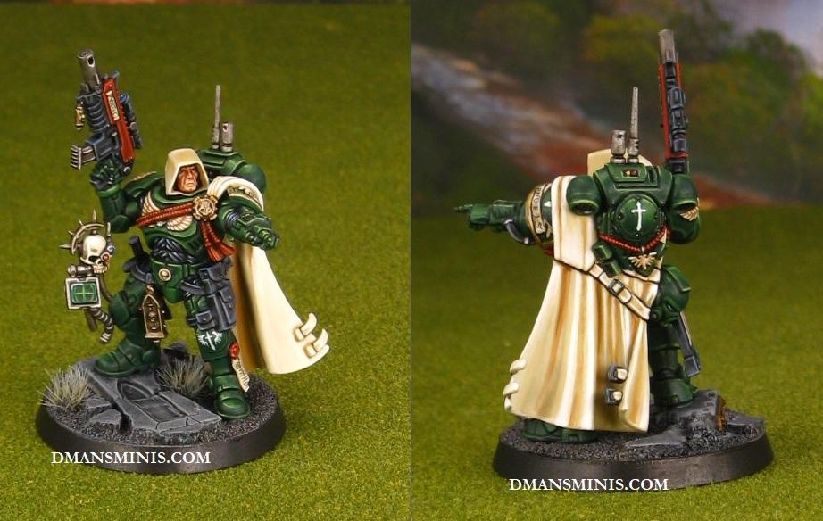 Space Marines Dark Angels Primaris Captain in Phobos Armor - Space ...