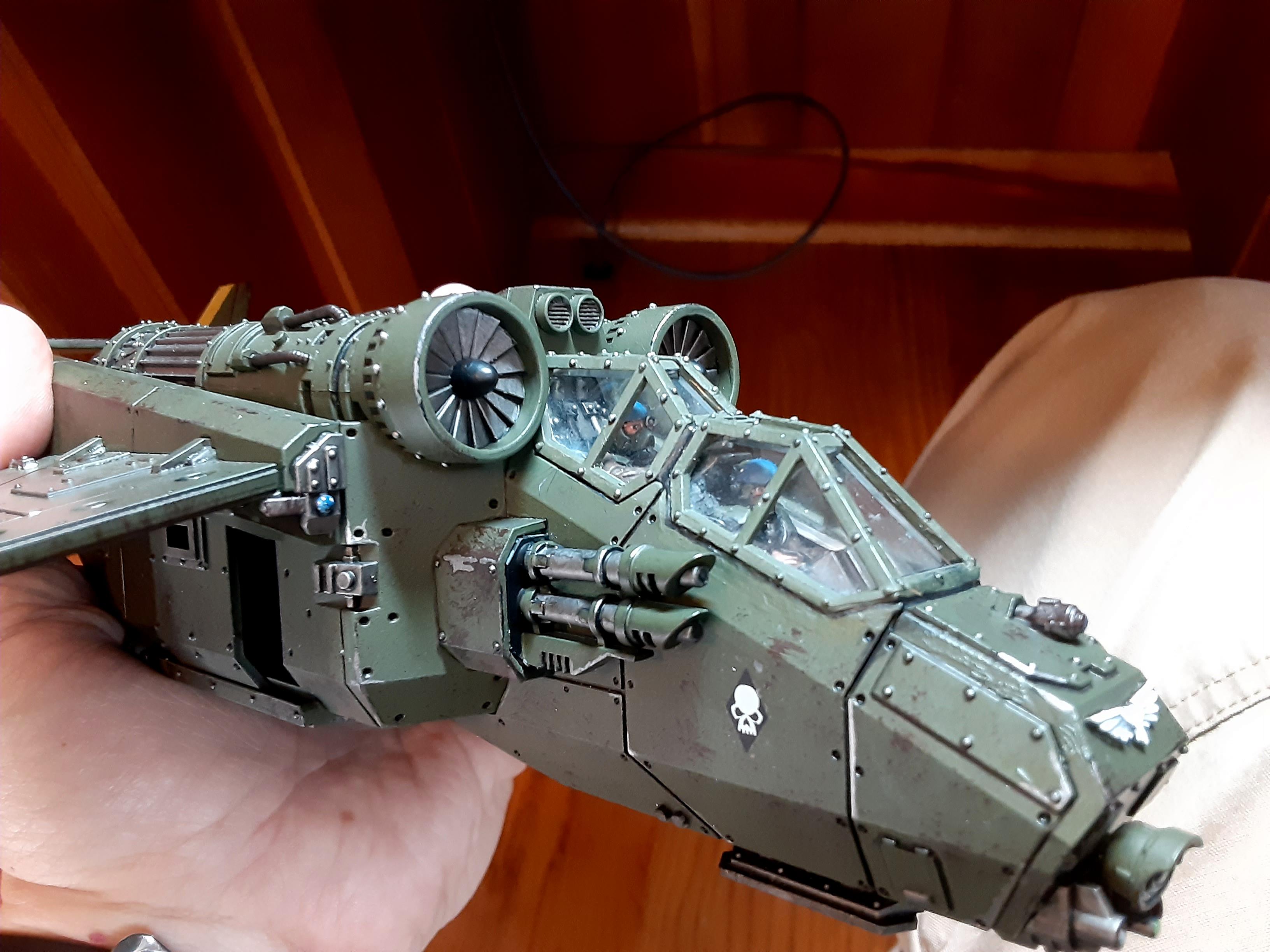 Cadians, Imperial Guard, Valkyrie, Warhammer 40,000 - Valkyrie side ...