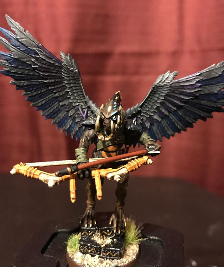 Winged Kroot with tech bow - Forum - DakkaDakka