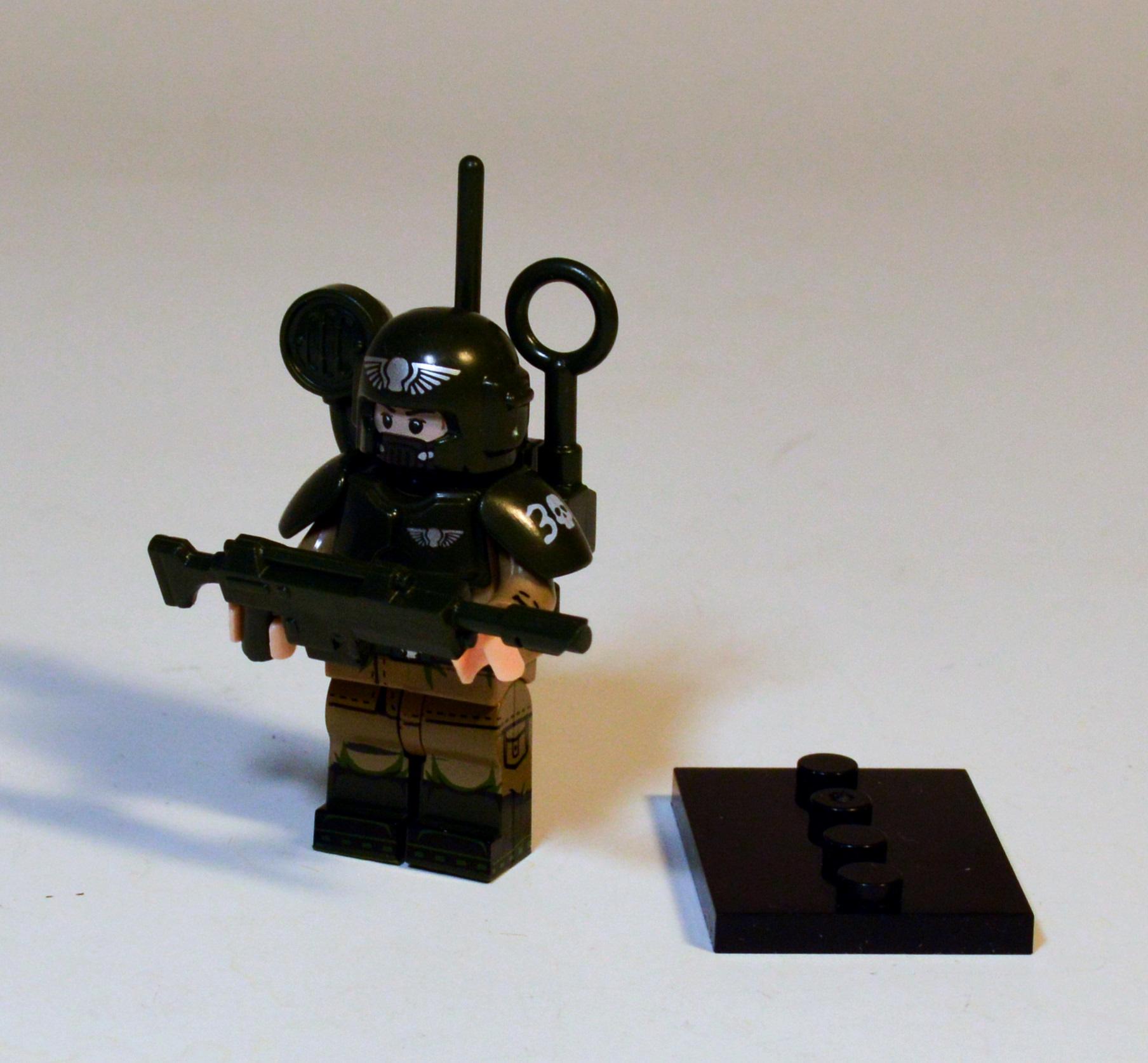 Astra Militarum, Cadians, Imperial Guard, Lego - Cadian Vox Caster ...