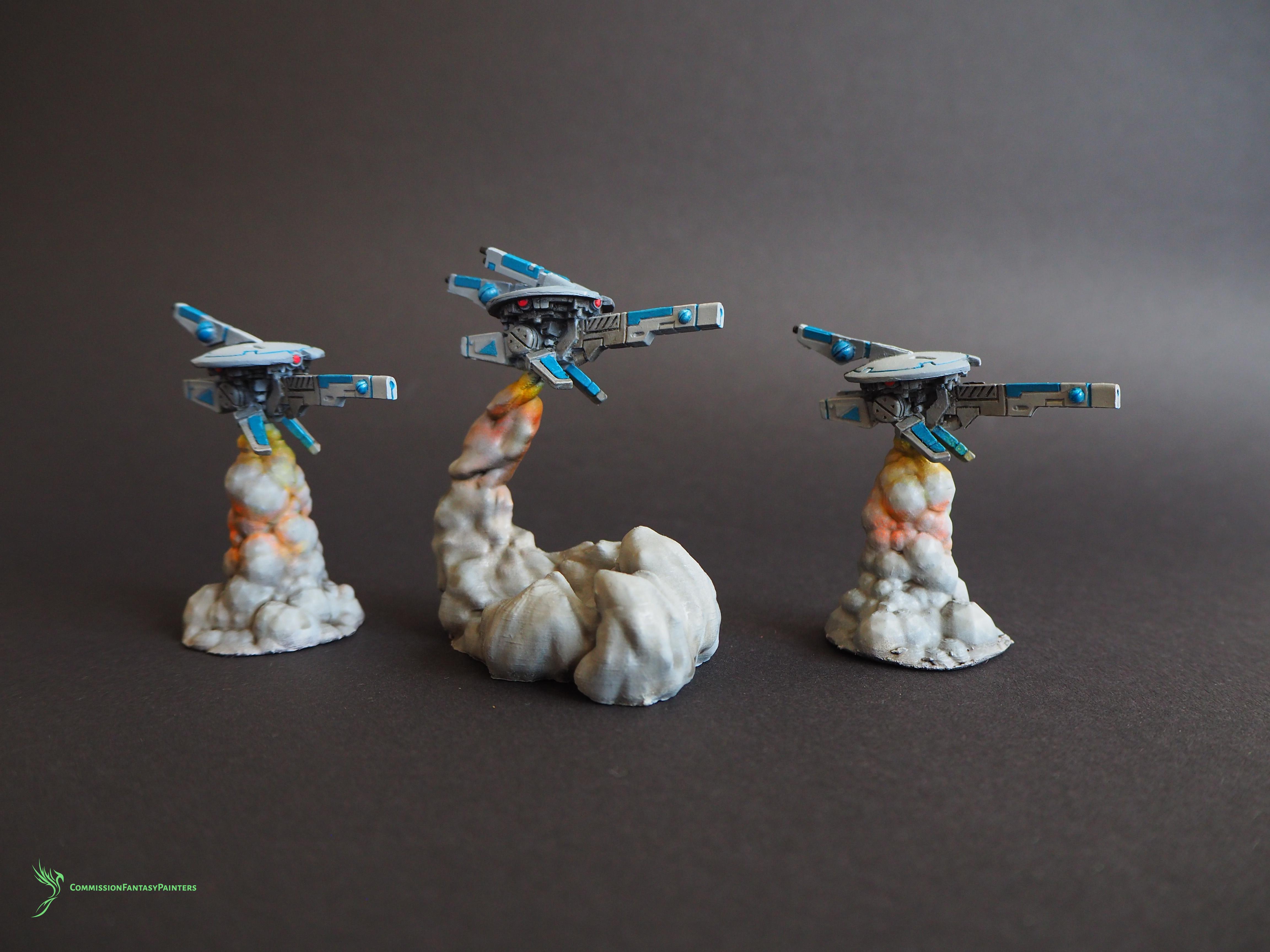 Tau Empire sniper drones - Tau Empire sniper drones - Gallery - DakkaDakka