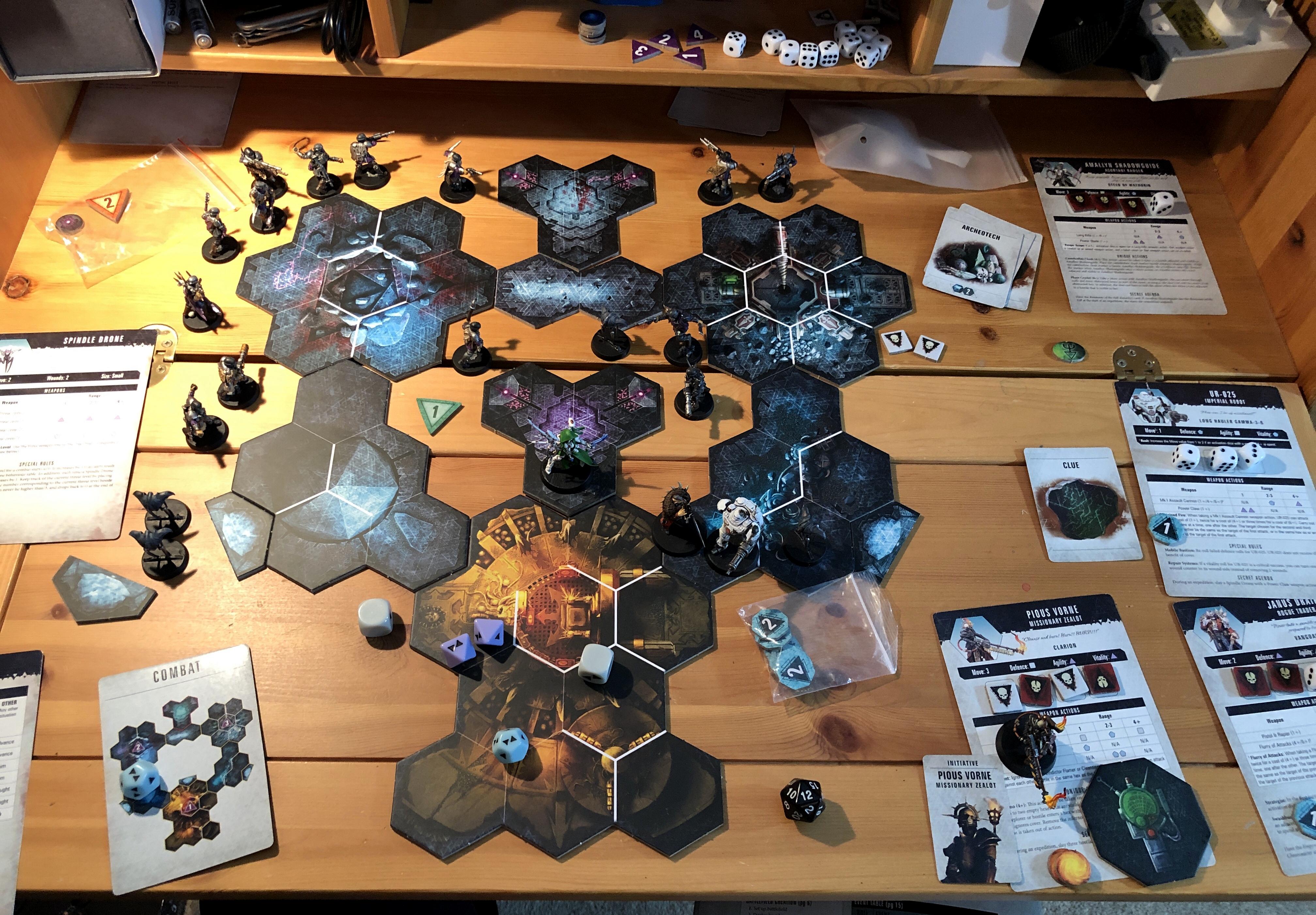 Blackstone Fortress, Warhammer 40,000 - BSF Expedition 1 Combat 2 in ...