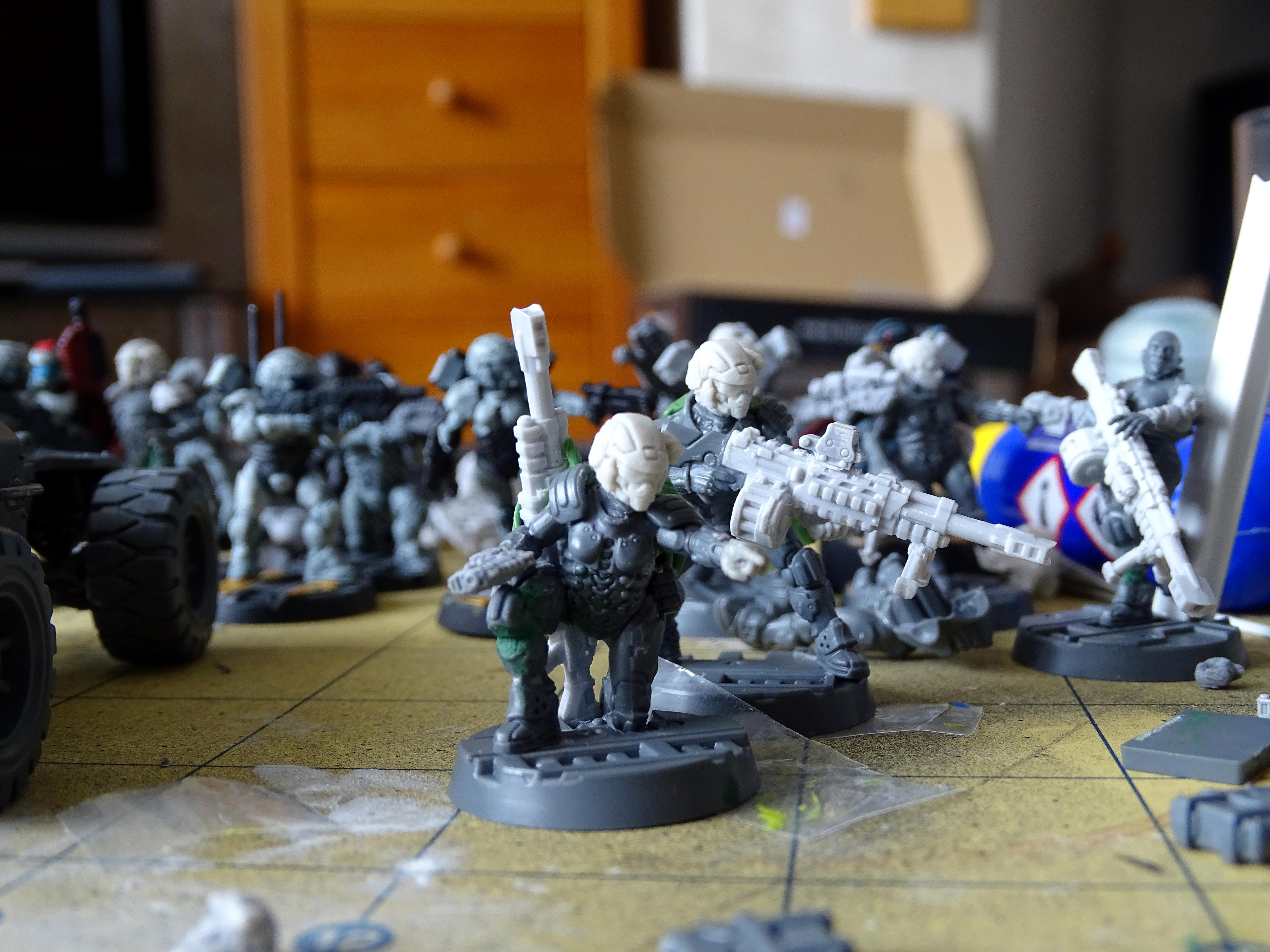 Astra Millitarum Drop Troops, Count As, Imperial Guard Drop Troops ...