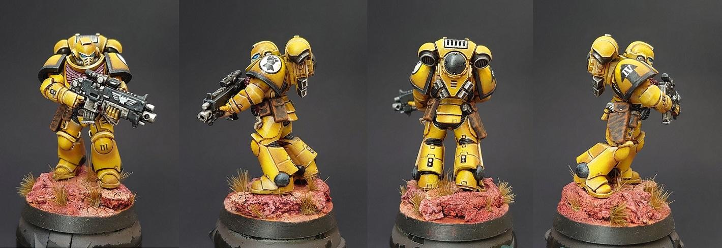 Imperial Fists, Intercessor, Primaris, Space Marines - Imperial Fist ...
